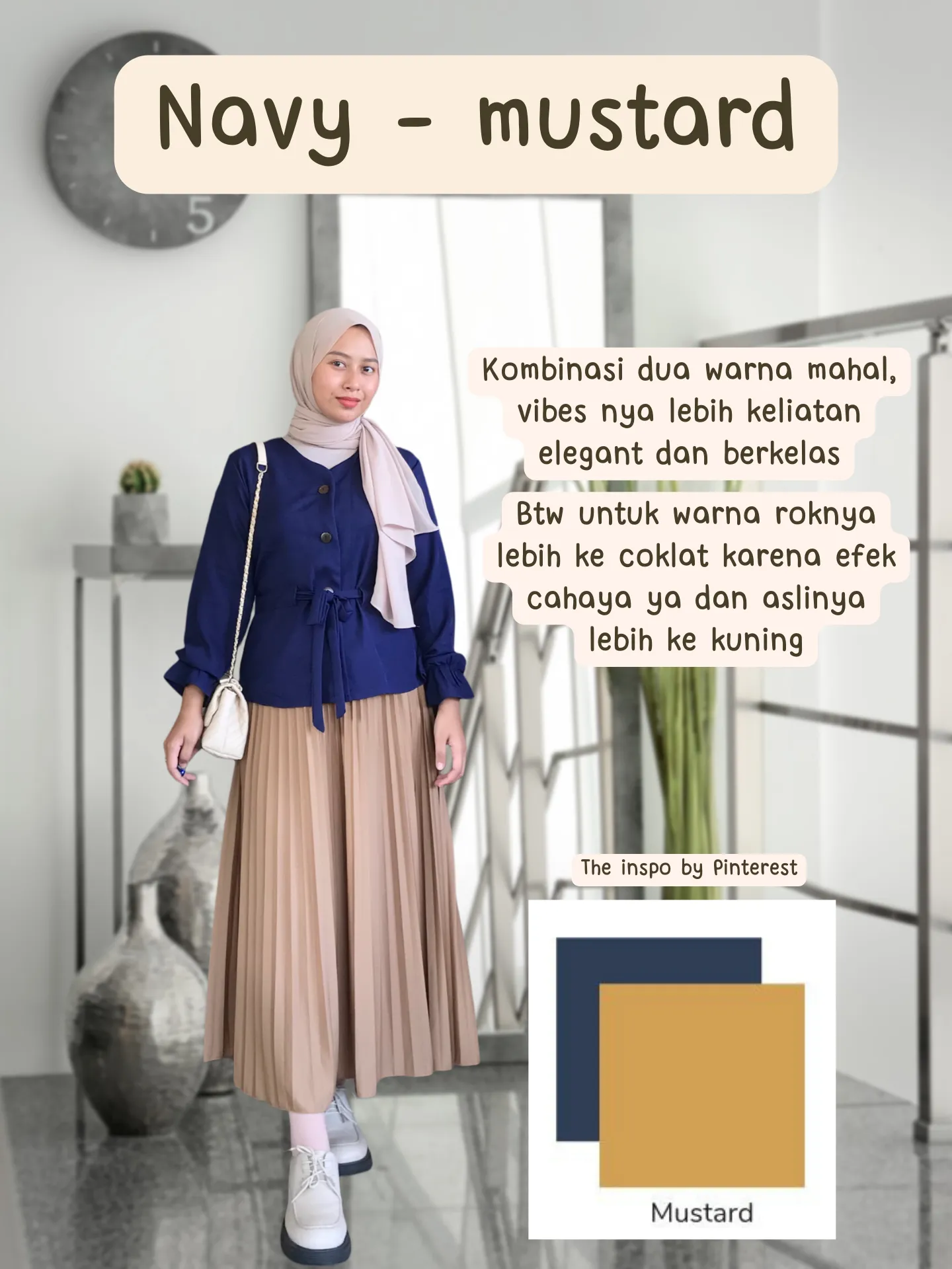 NAVY COLOR COMBINATION, COCOK UNTUK SI INTROVERT | Galeri diposting ...