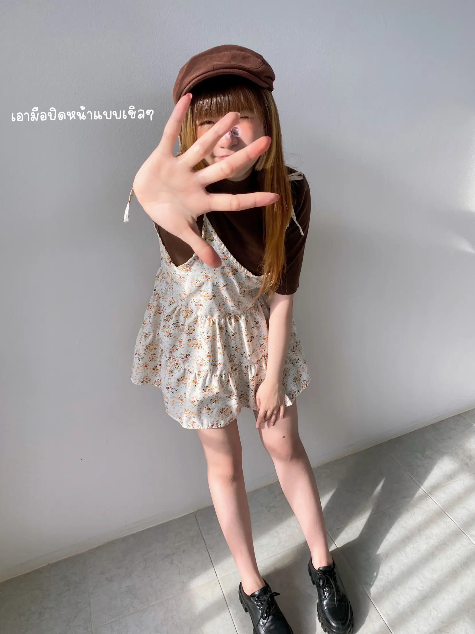 #OOTD แชร์ไอเดียแมทเดรสดอกไม้กับท่าโพสสุดปัง💐(บอกพิกัดชุด) | แกลเลอรีที่โพสต์โดย cherry 🍒 | Lemon8