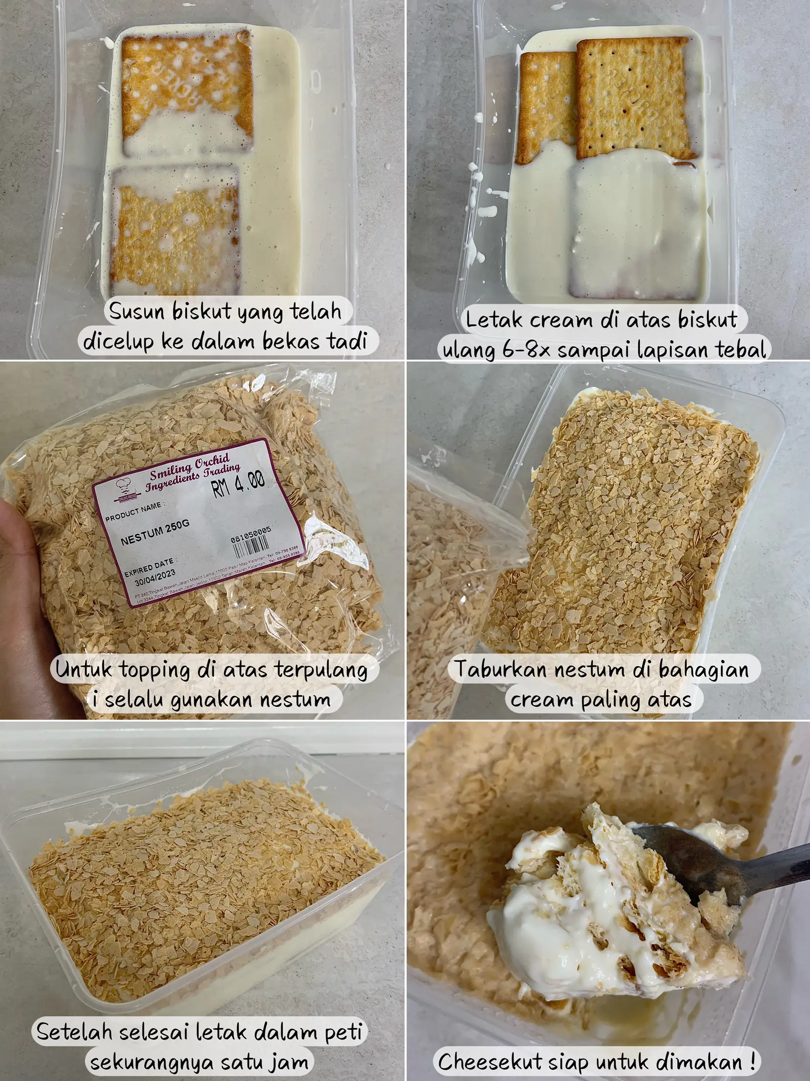 How To Make Cheesekut Recipe | Galeri disiarkan oleh Alysha Khan | Lemon8