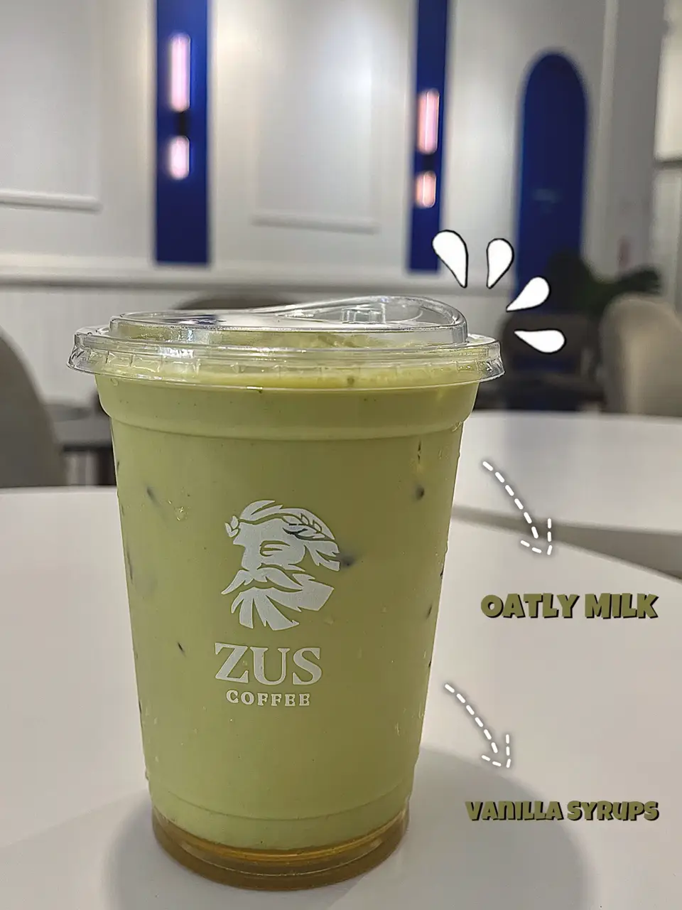 ZUS Coffee Iced Green Tea 🍀 | Galeri disiarkan oleh mmfnsy_ | Lemon8