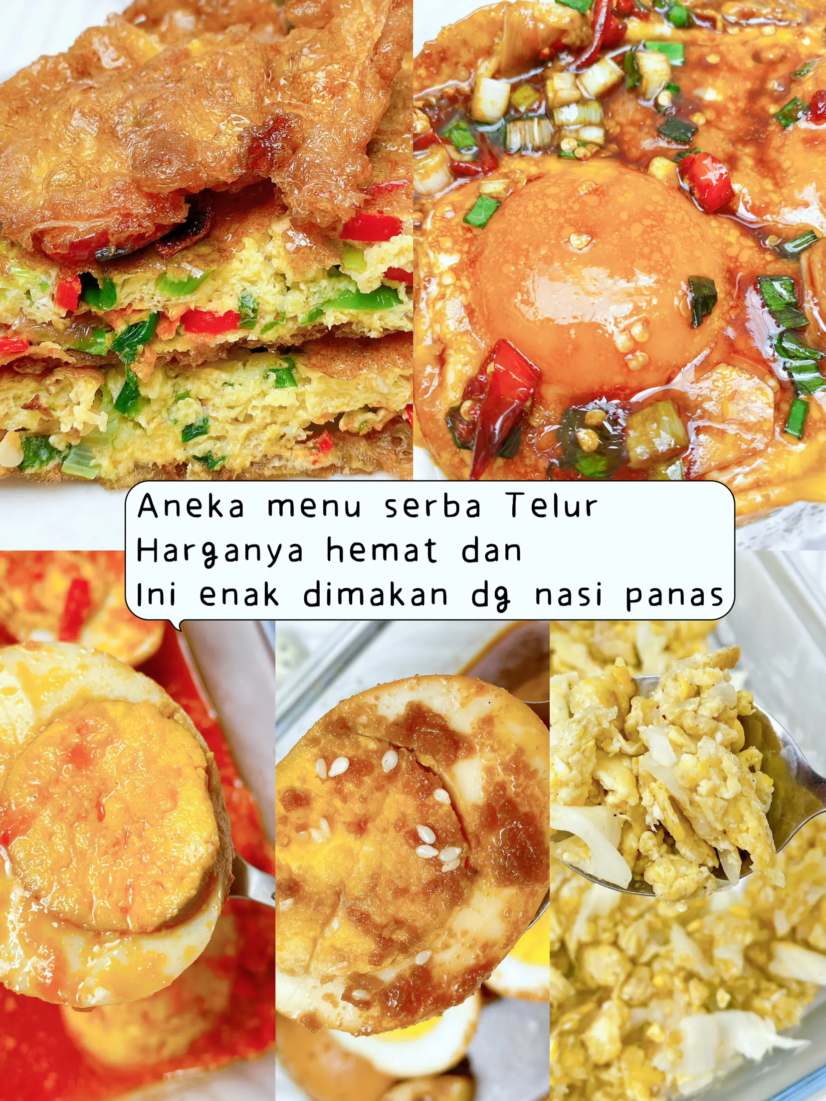 IDE MENU SERBA TELUR,ANTI BINGUNG MASAK TELUR ‼️ | Galeri diposting ...