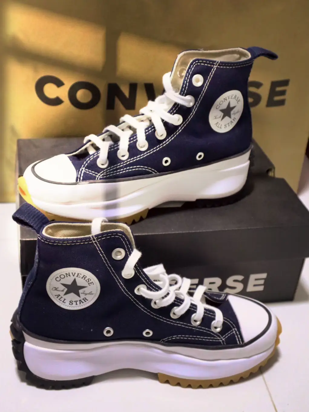 Review Converse Run Star Hike 🖤 | แกลเลอรีที่โพสต์โดย Im_Cara | Lemon8