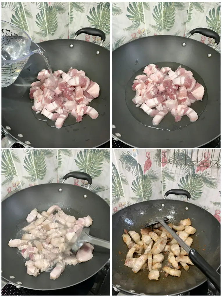 🐷แจกสูตรเด็ด สามชั้นคั่วพริกเกลือ ทำง่าย ใช้วัตถุดิบแค่ 6 อย่าง👍🏻 | แกล ...