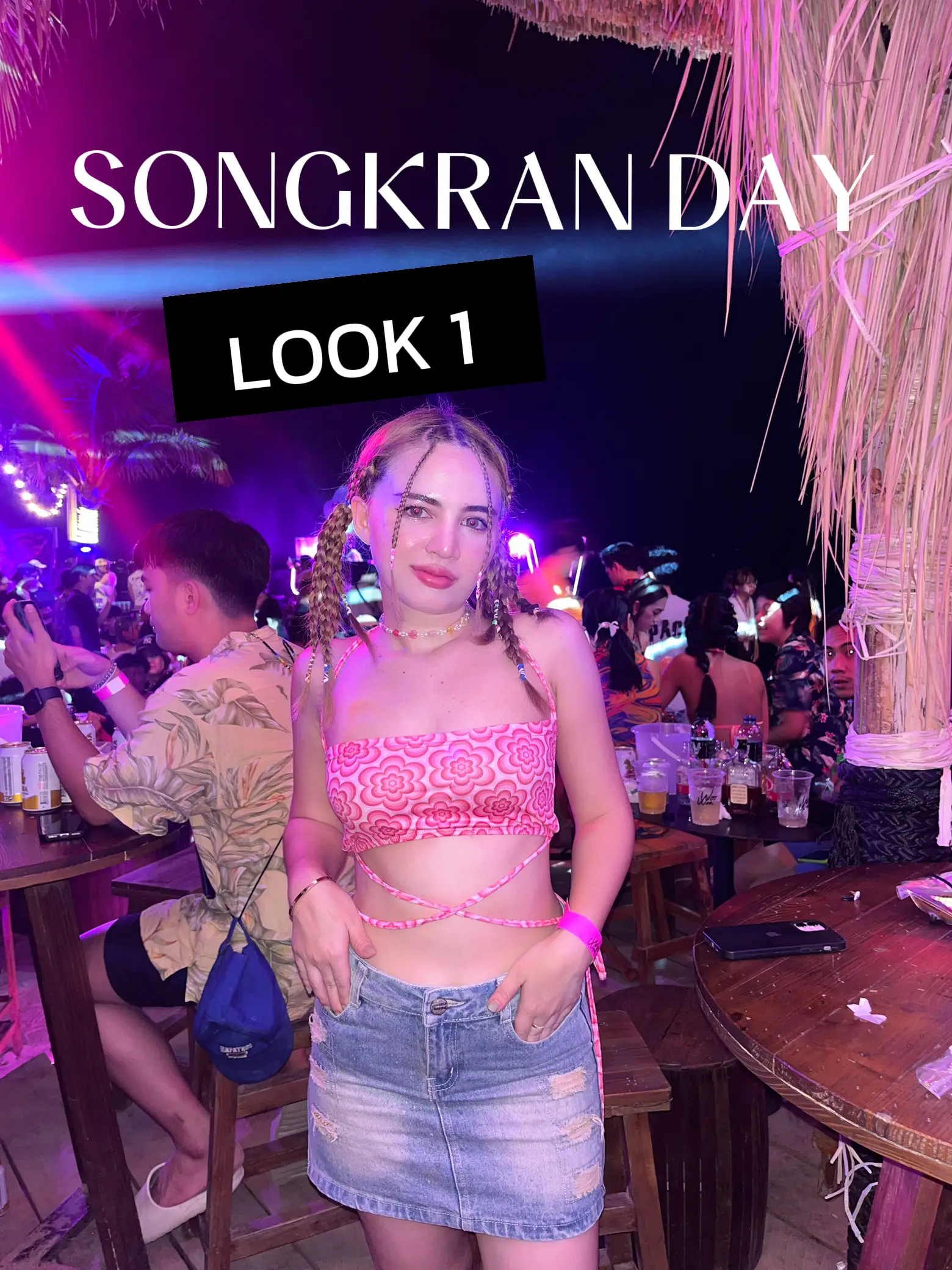 Look Songkran 💦 | แกลเลอรีที่โพสต์โดย จีจีรีวิว | Lemon8