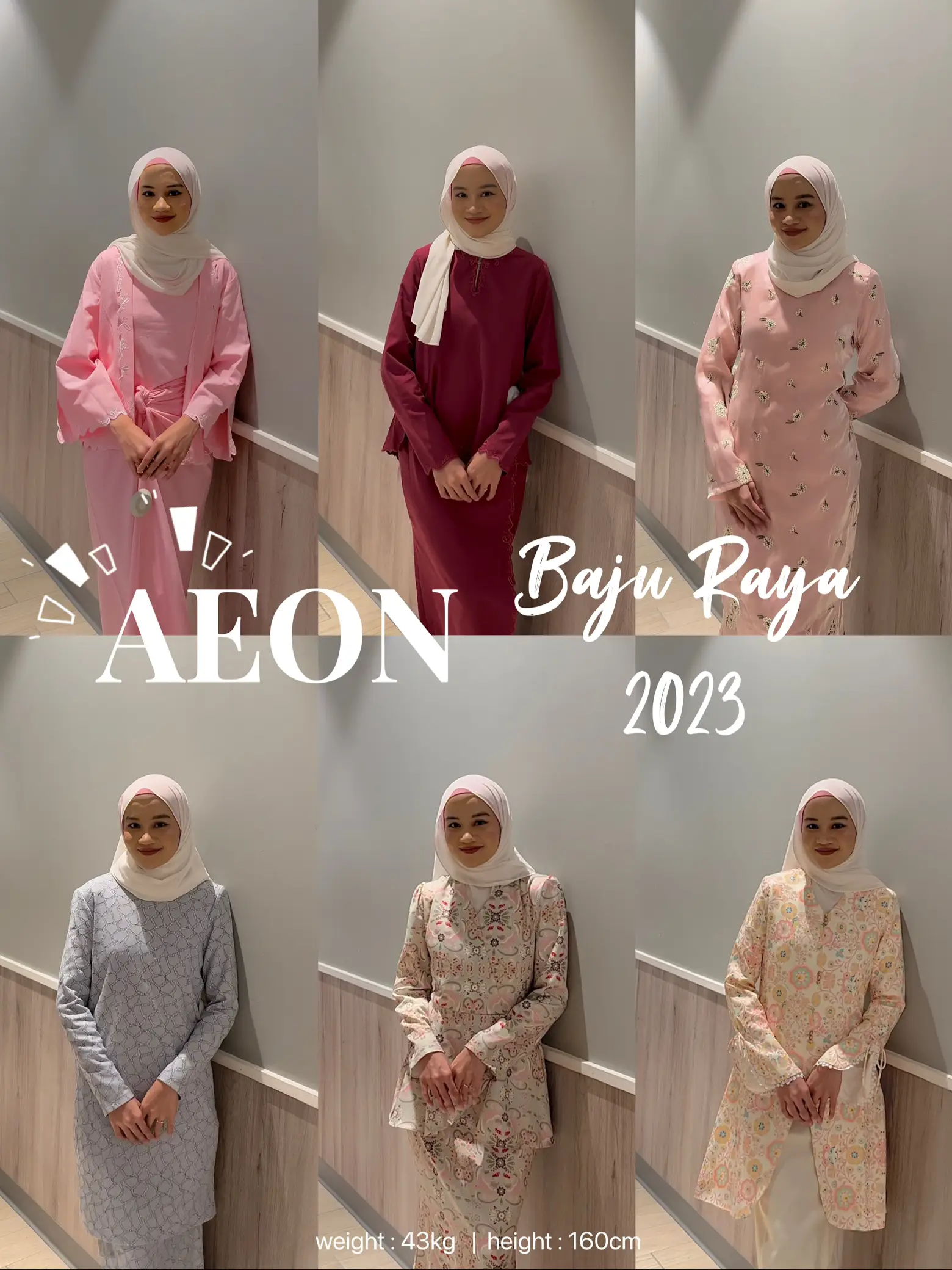 Baju Raya AEON 2023 | วิดีโอที่เผยแพร่โดย Nurauni Atikah | Lemon8