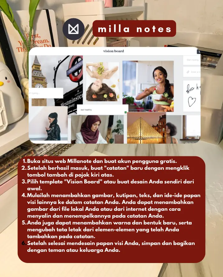 BUAT VISION BOARDS TANPA RIBET DENGAN WEBSITES INI | Galeri diposting ...