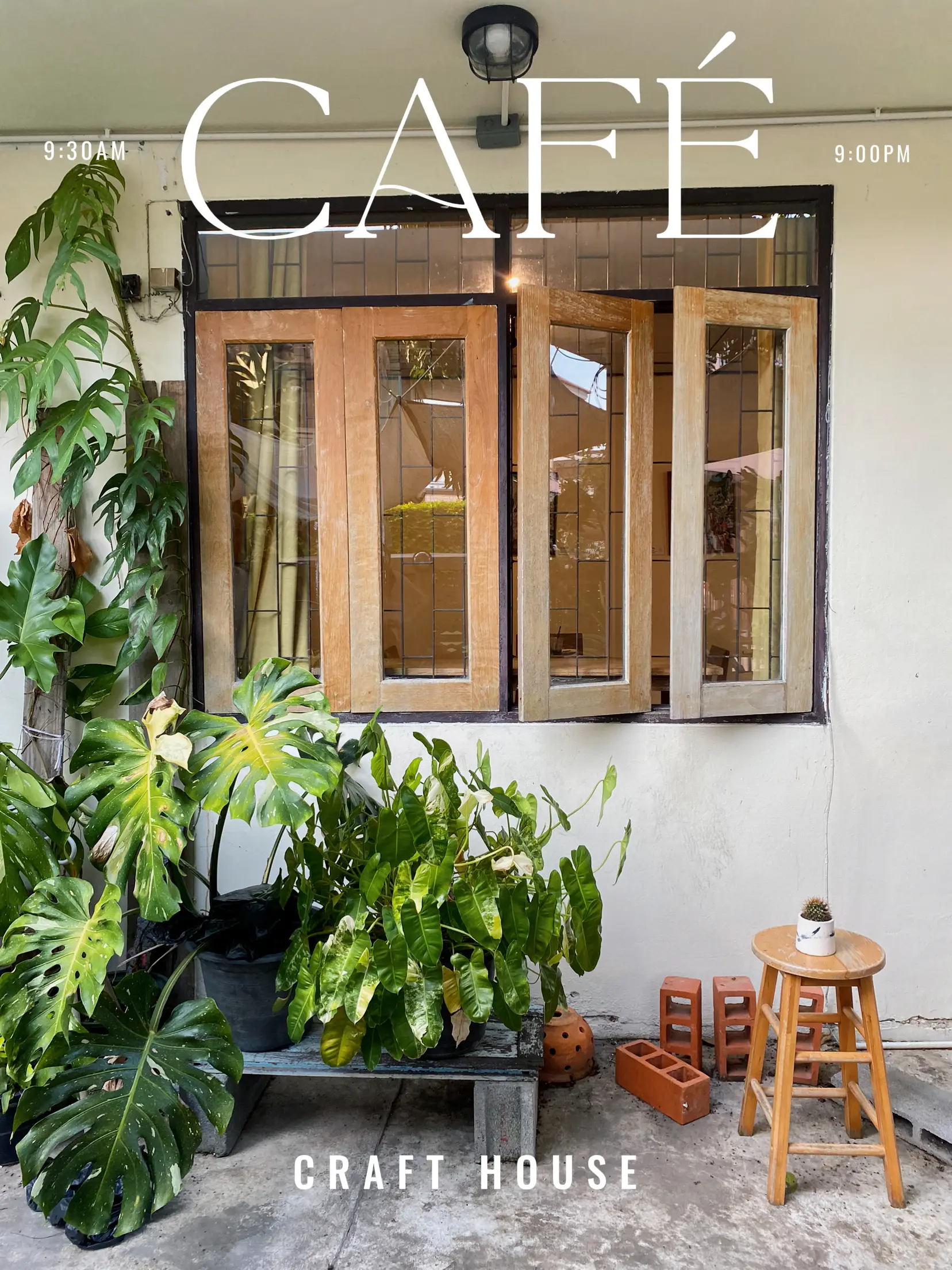 🪟🪴HOME CAFE&STUDIO ลับๆ ย่านบางแสน🏡🍶 | แกลเลอรีที่โพสต์โดย Porporvibes | Lemon8