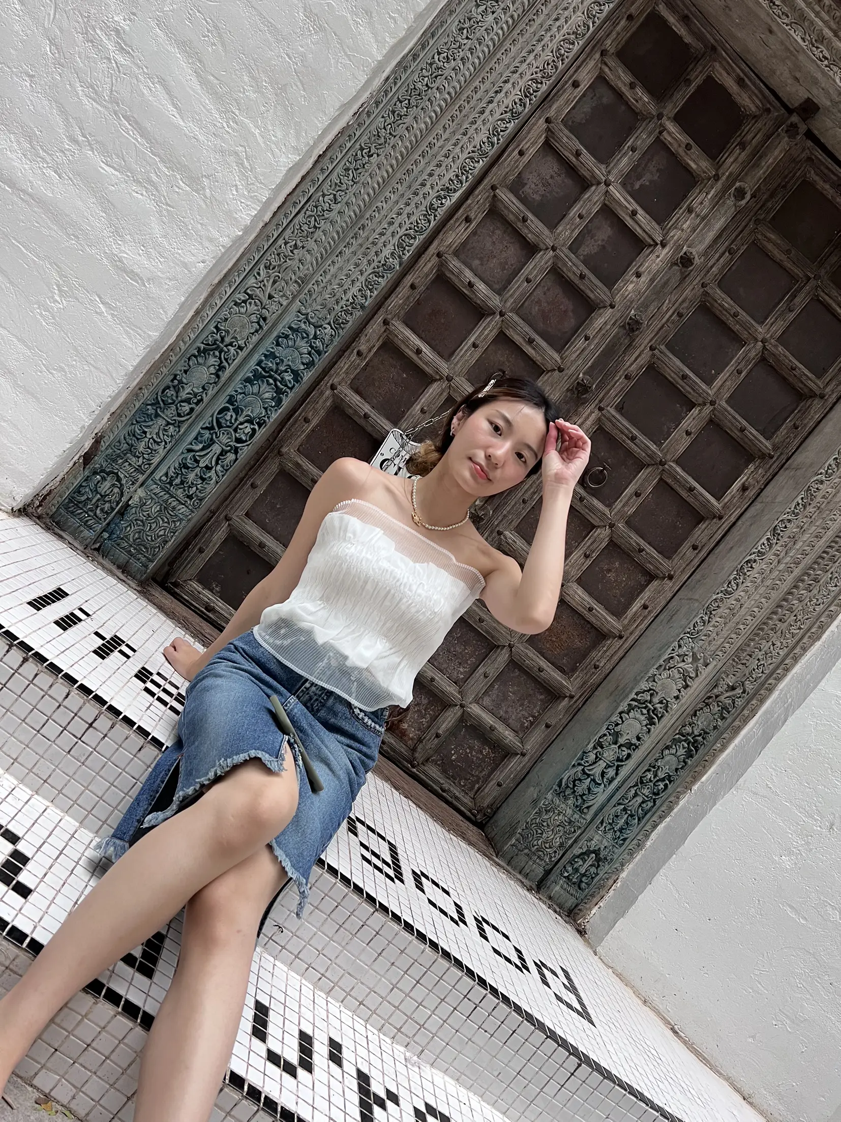 👖🪩🛒🧈 แต่วตัวลุค jean x y2k | แกลเลอรีที่โพสต์โดย 🍐⸝mini.project | Lemon8