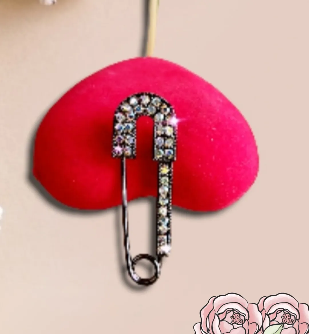korean safety pin brooch bahu.. | Galeri disiarkan oleh miramiraz | Lemon8