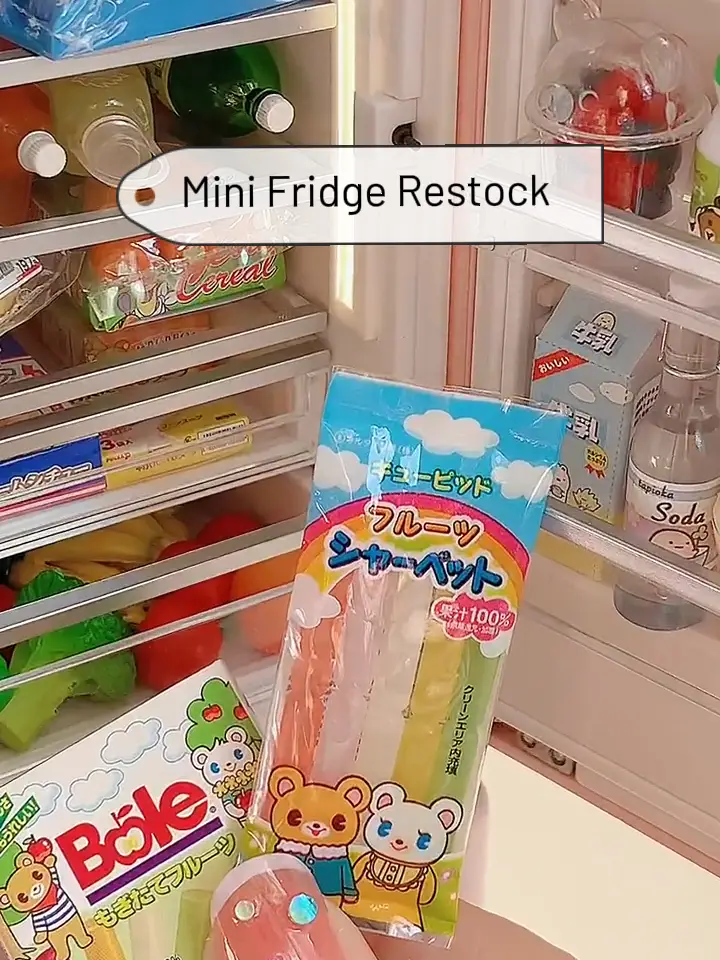 Mini Fridge Restock🍉🍉 | Video published by minicuties | Lemon8