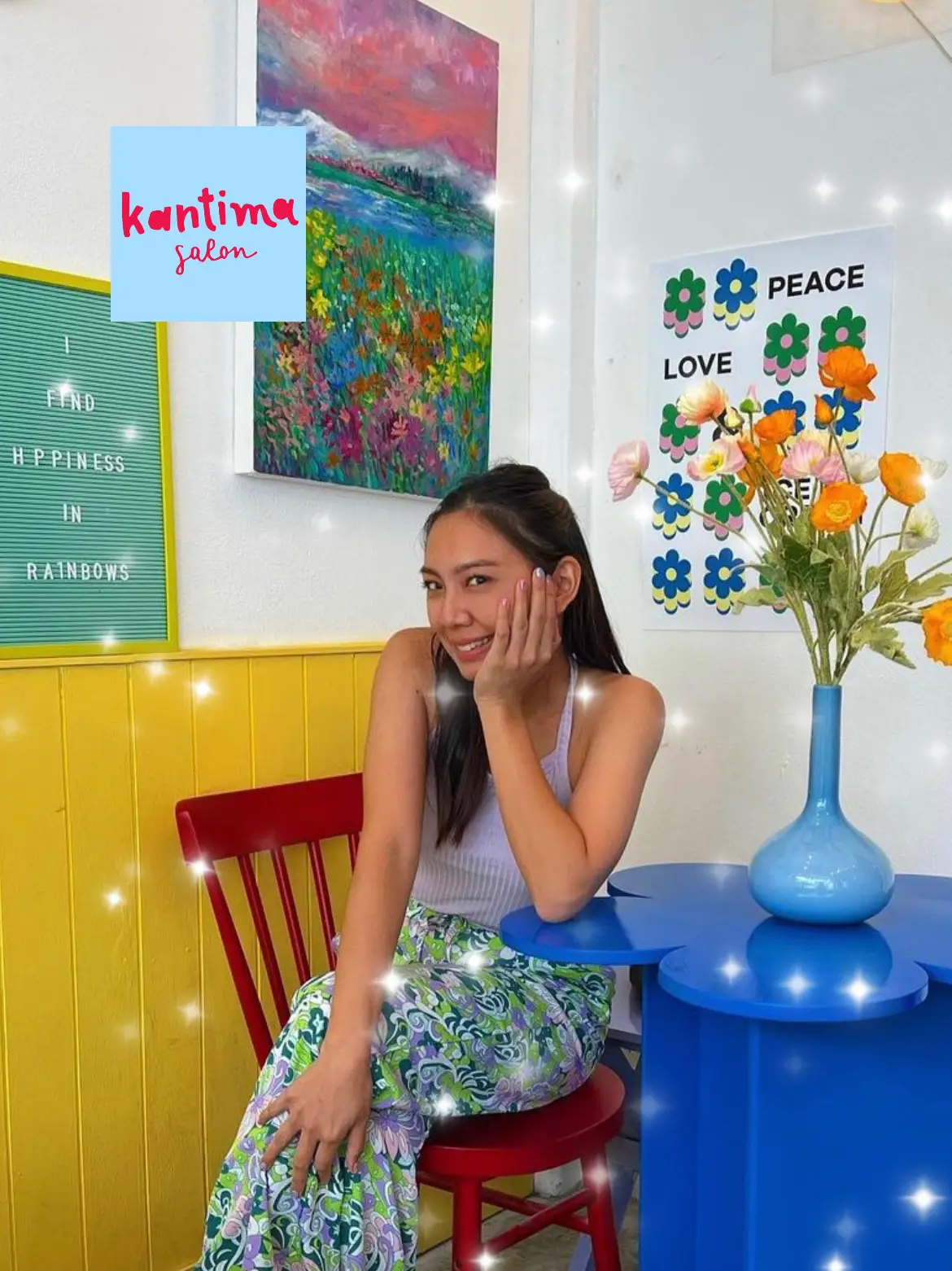 รีวิวทำเล็บสีสดใสรับSummer @Kantima (สยามsoi2)🎨💅🏻💐 | แกลเลอรีที่โพสต์โดย Melonkwl 茜然 | Lemon8