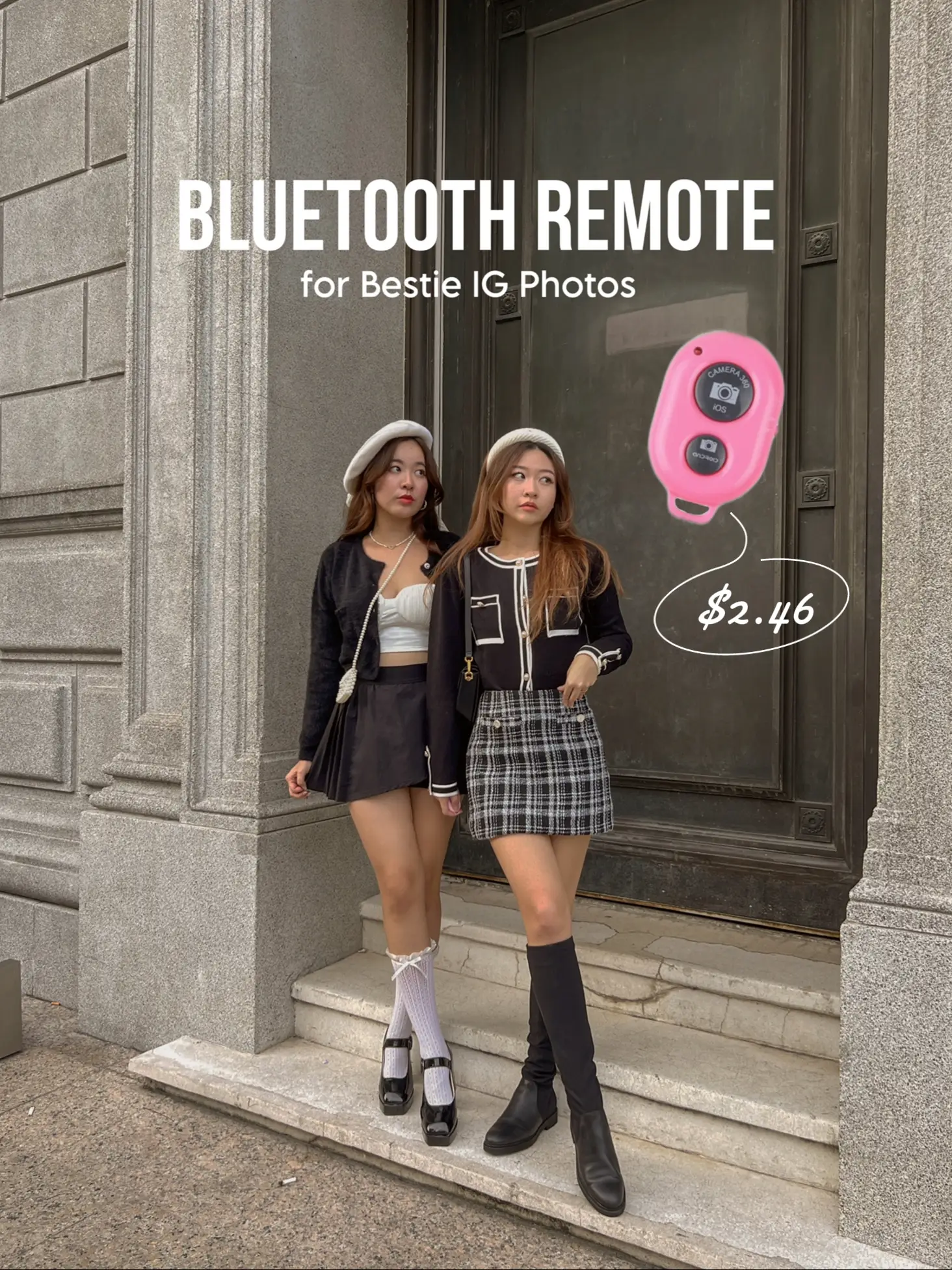 $2 Bluetooth Camera Remote for your phone | Video published by Lindsay | Lemon8