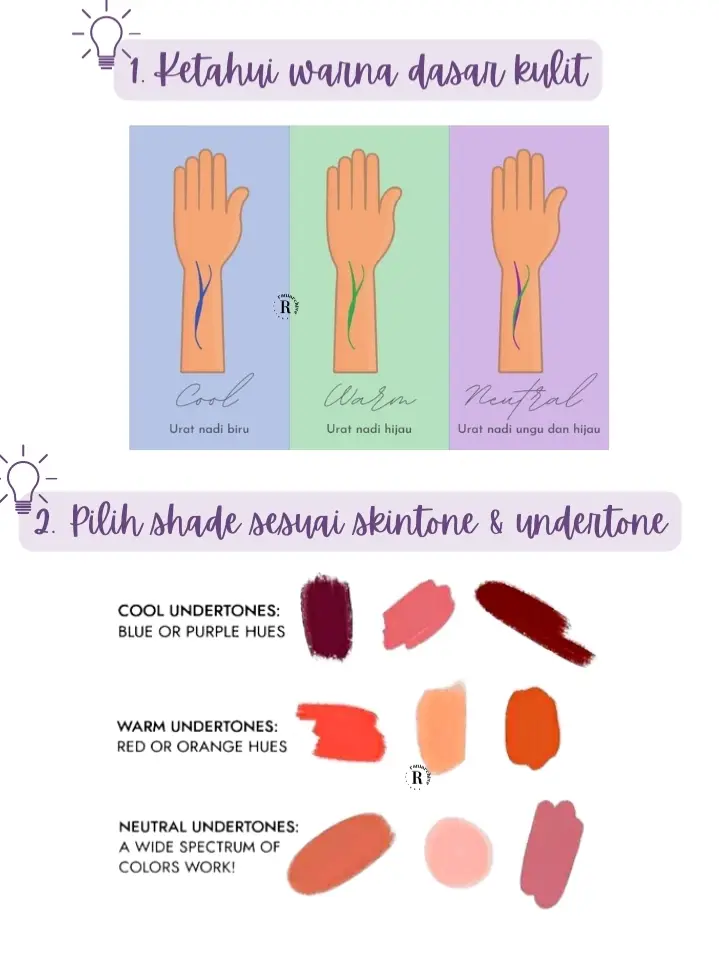 TIPS MEMILIH SHADE LIPSTIK SESUAI WARNA KULIT | Galeri diposting oleh ...