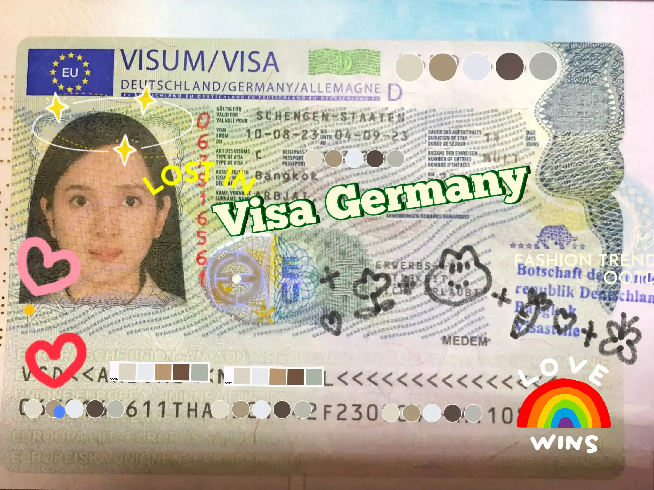 Visa Germany | แกลเลอรีที่โพสต์โดย Im nuch | Lemon8