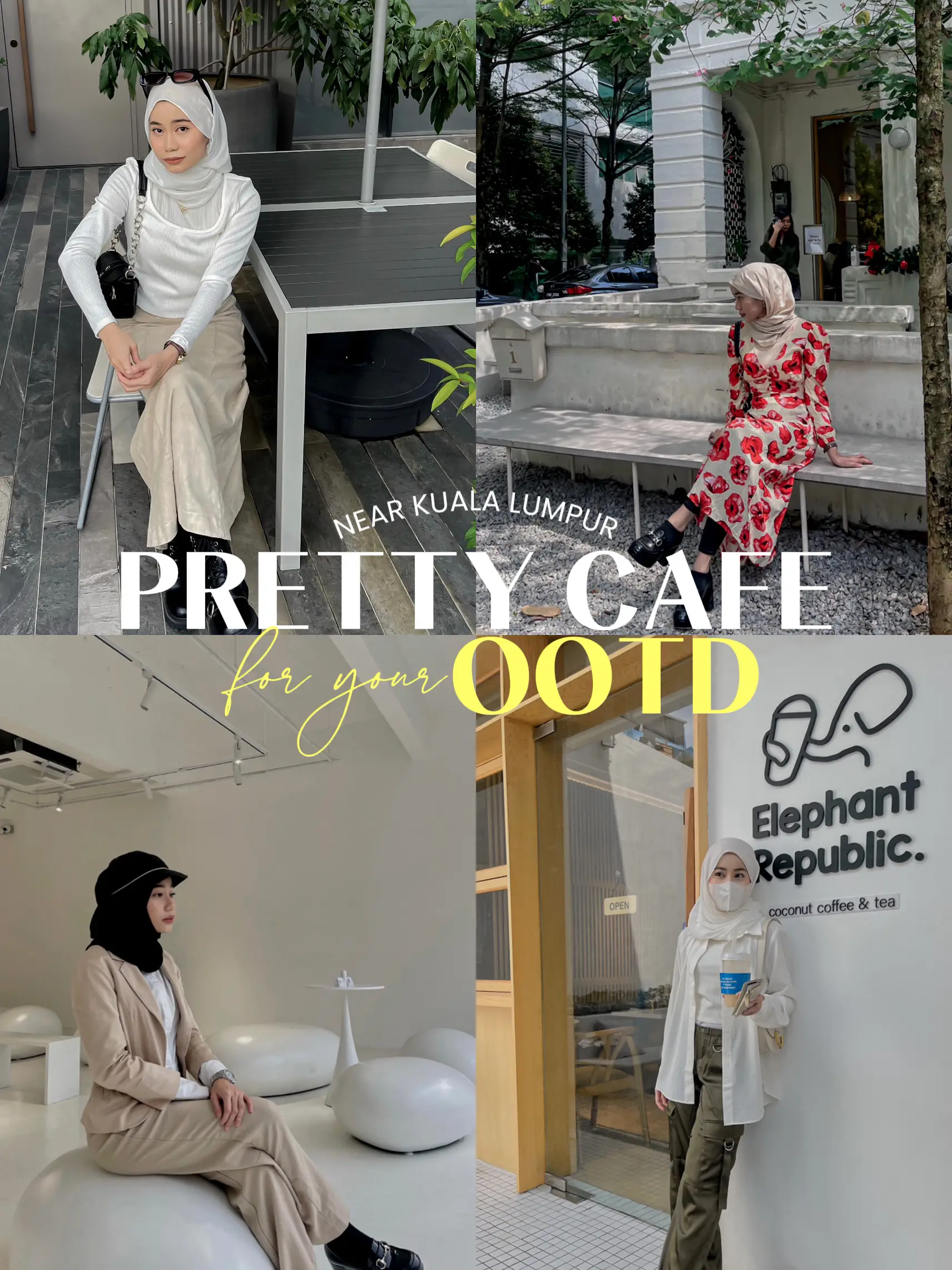 Cafe Collection: Pretty Cafe for Your OOTD near KL | Gallery posted by Mya | Lemon8