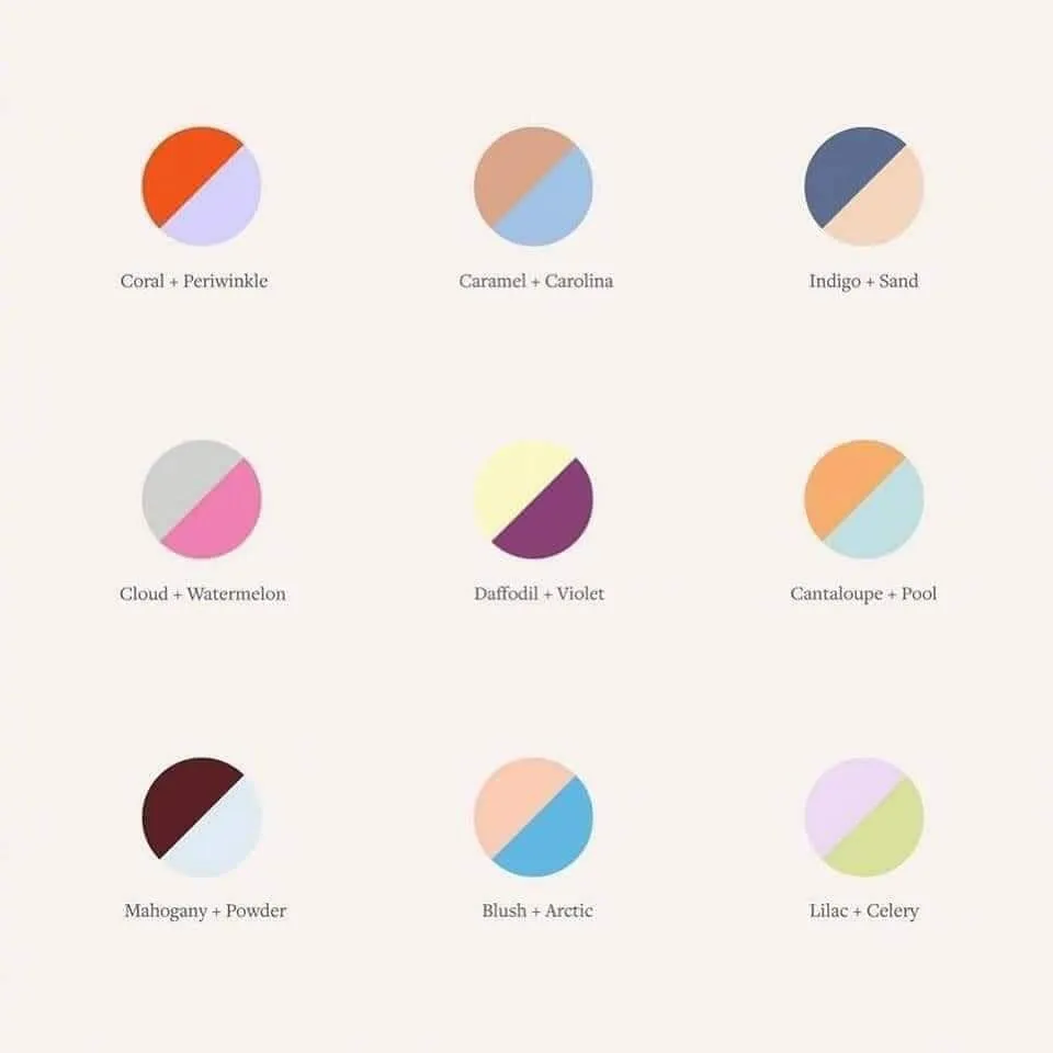 72 cặp màu sắc đẹp nhất khi phối với nhau🌷🌷🙀 | Bộ sưu tập do nọc nọcc🐥 ...