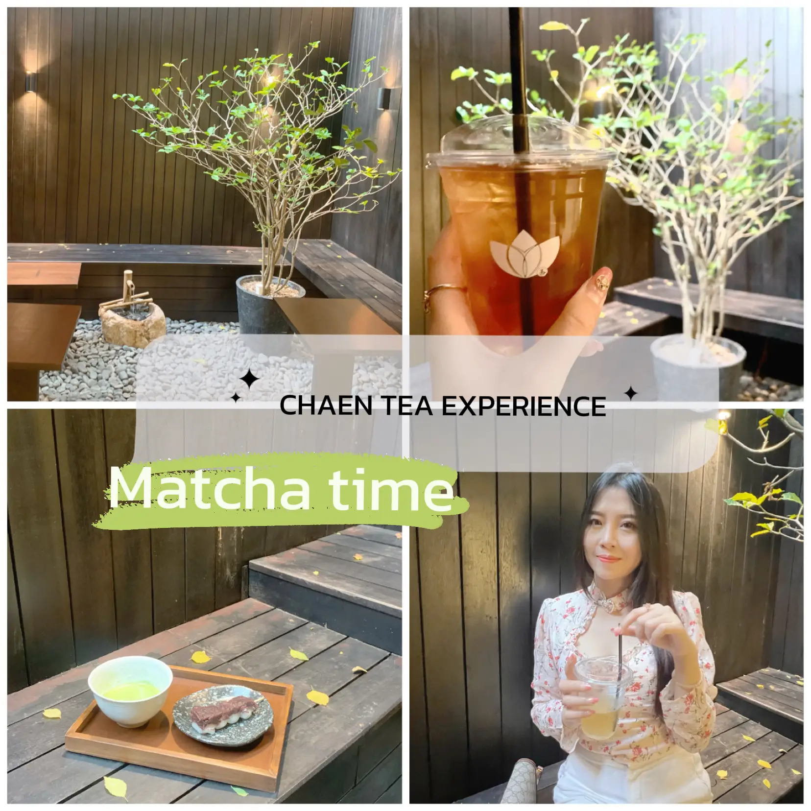 Cafe ชาเขียวสไตล์ญี่ปุ่น ถนนสุขุมวิท | แกลเลอรีที่โพสต์โดย Jᴜɴɢ Jɪɴɢ εїз | Lemon8