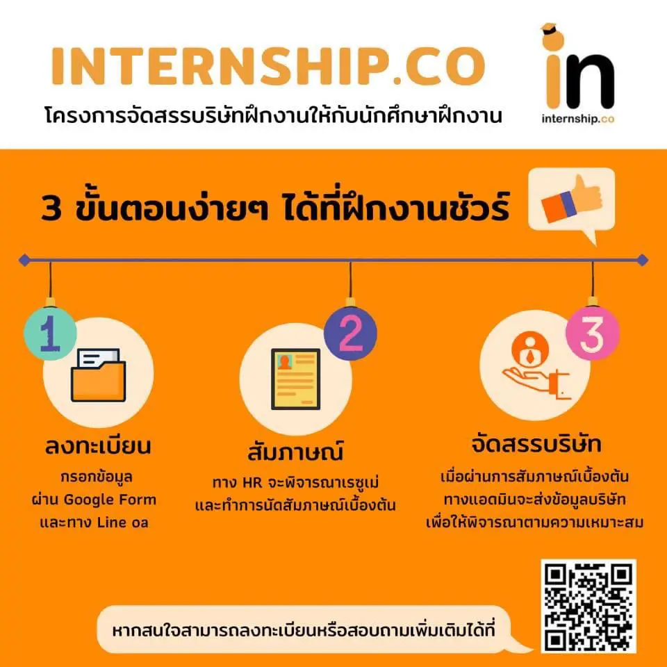 Let's introduce 🔆 good things for fourth-year students who want to find an internship. 🌈 ...