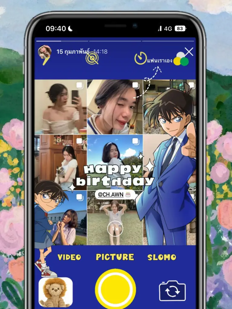 ภาพการ์ตูน HBD🎂 | แกลเลอรีที่โพสต์โดย sukanya kulpakt | Lemon8