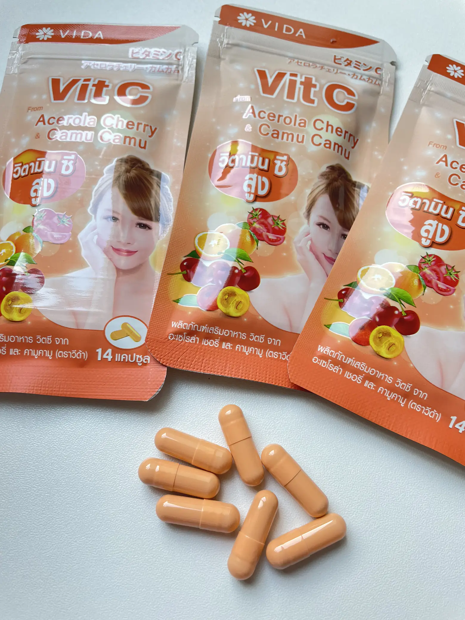 ชี้เป้า ไอเท็มเสริม VIDA Vit C บำรุงได้ทั้งภายในและภายนอก 🍊🍊 | แกลเลอรี ...