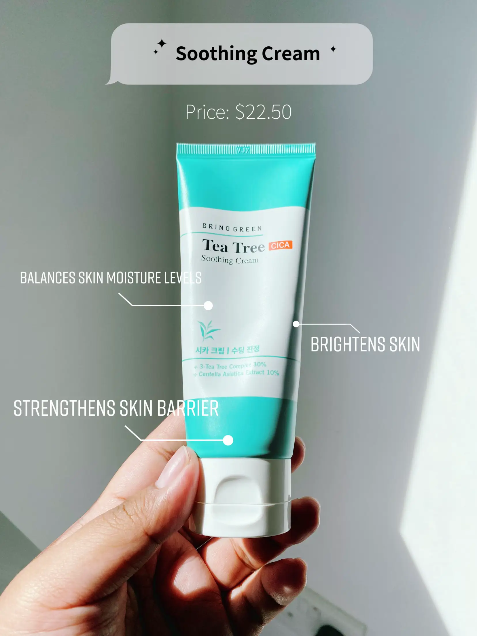 BRING GREEN TEA TREE CICA FOR OILY SKIN BABES 💦 | แกลเลอรีที่โพสต์โดย msaisyahnoor | Lemon8