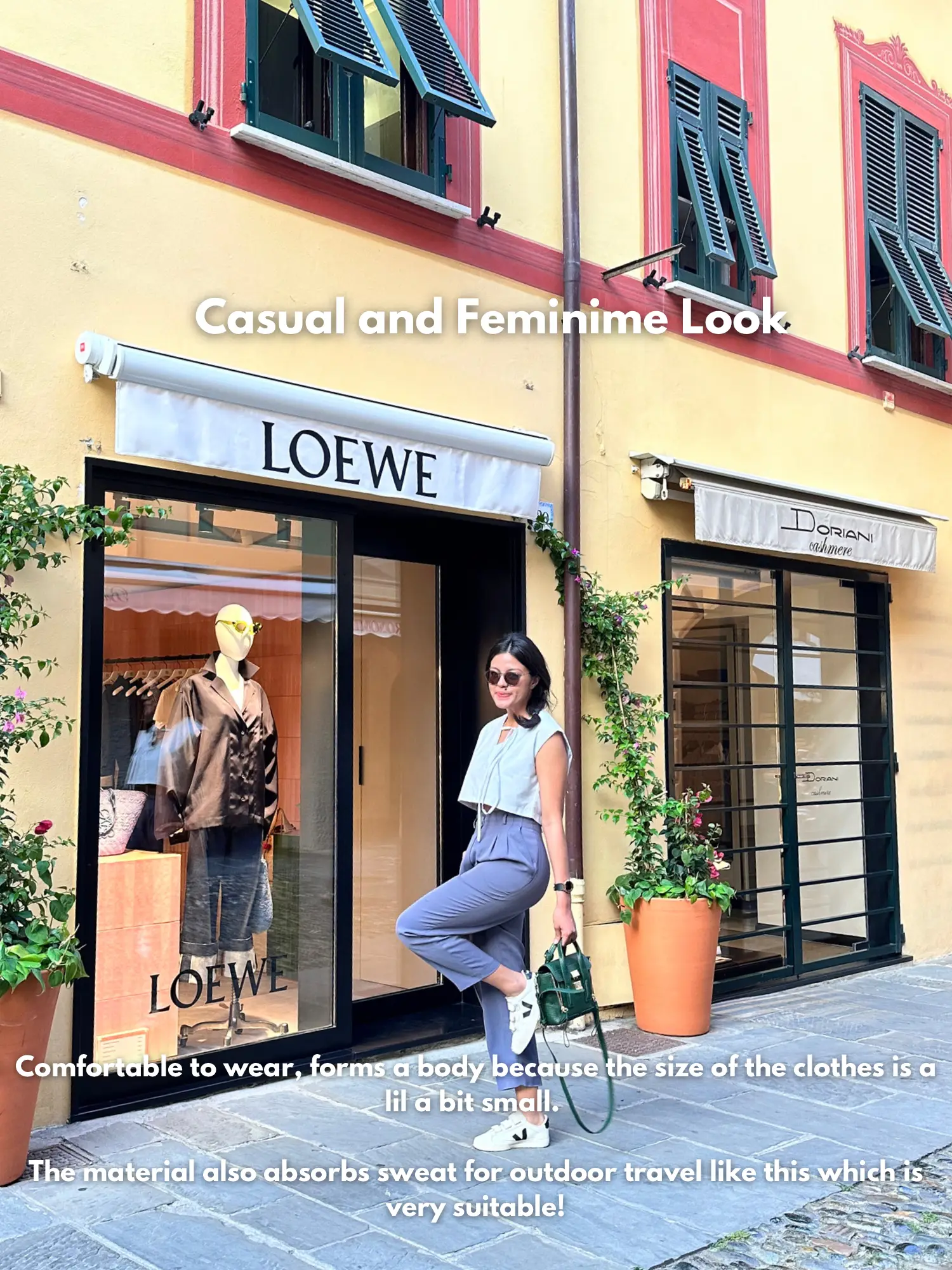 OOTD DI PORTOFINO ITALY! | Galeri diposting oleh Shera Regina | Lemon8