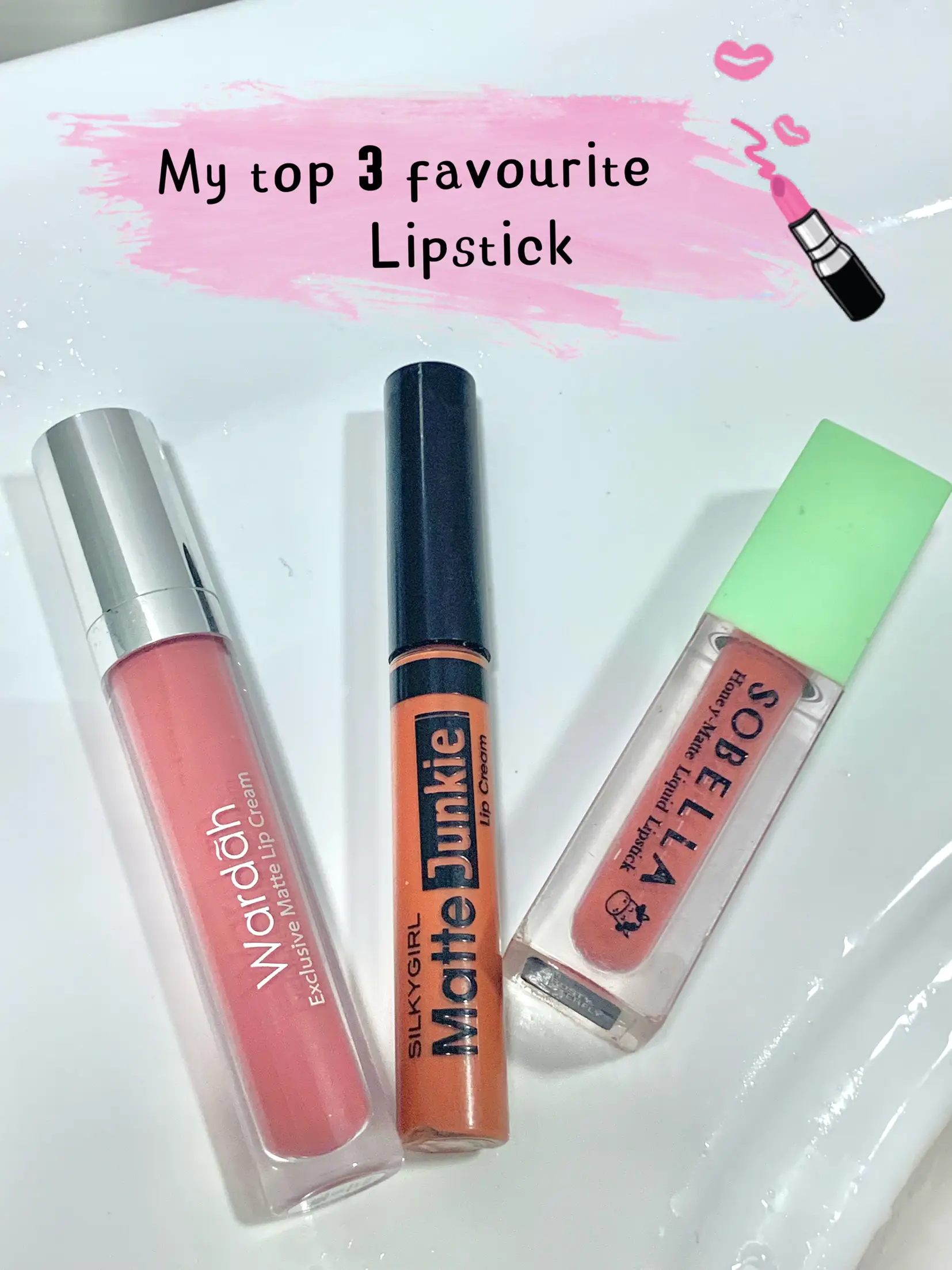 MY TOP 3 FAVOURITE LIPSTICK 💄 | Galeri diposting oleh Mae ♡ | Lemon8