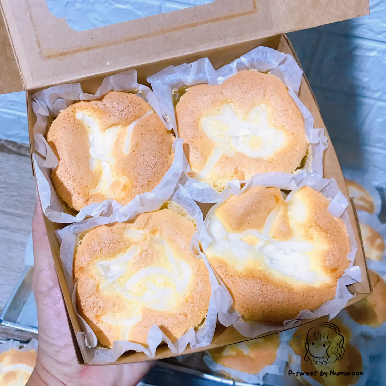 ชิฟฟ่อนมะพร้าวอ่อนลาวา | แกลเลอรีที่โพสต์โดย Patcharee Jarit | Lemon8