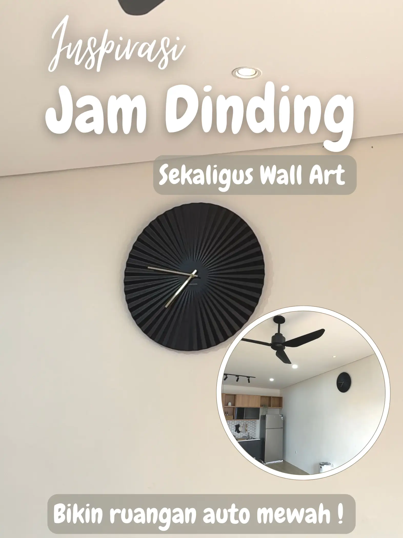 inspirasi jam dinding sekaligus wall art | Galeri diposting oleh Rumah ...