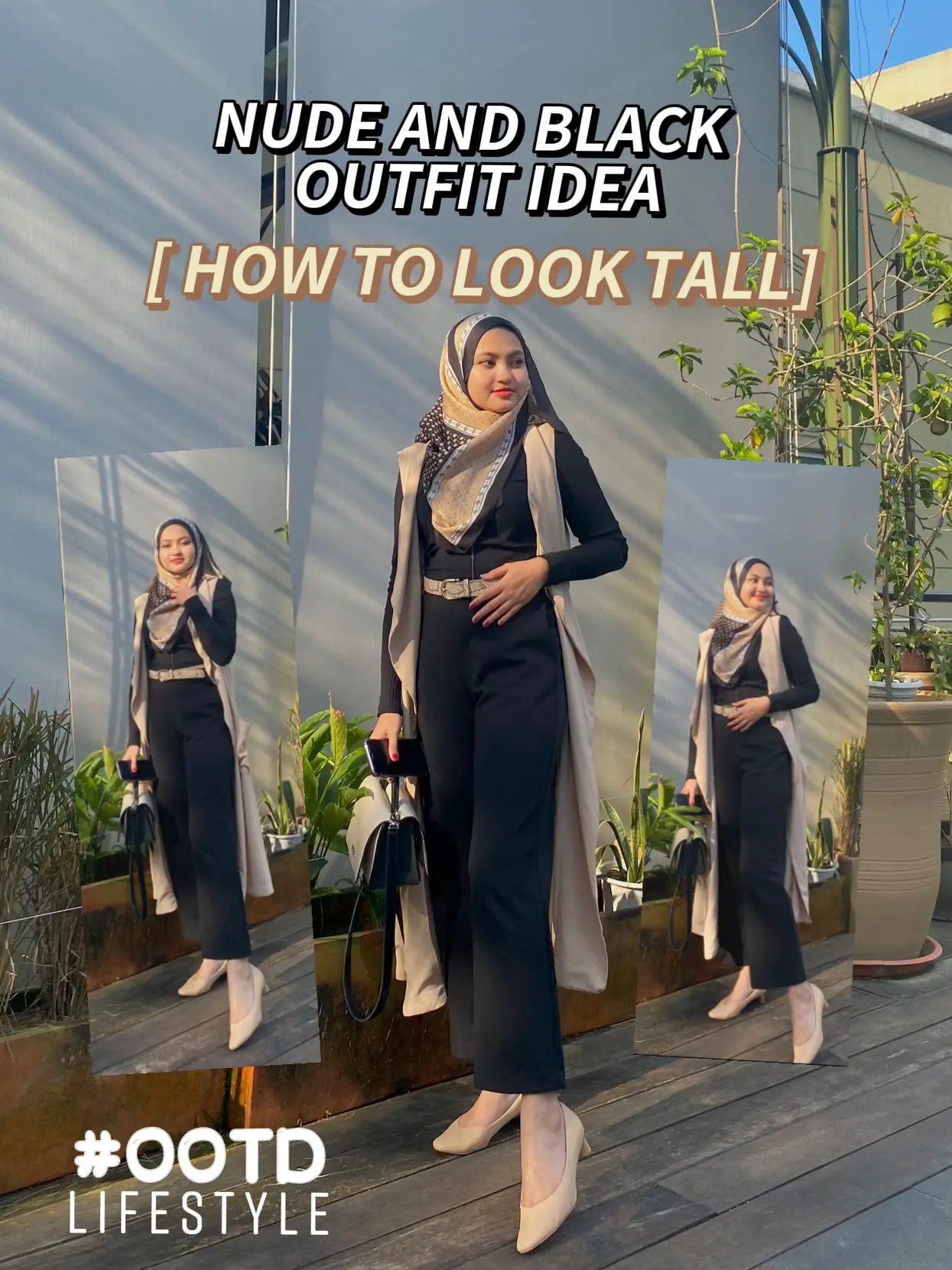 NUDE/ BLACK COLOUR COMBO | วิดีโอที่เผยแพร่โดย Min | Lemon8