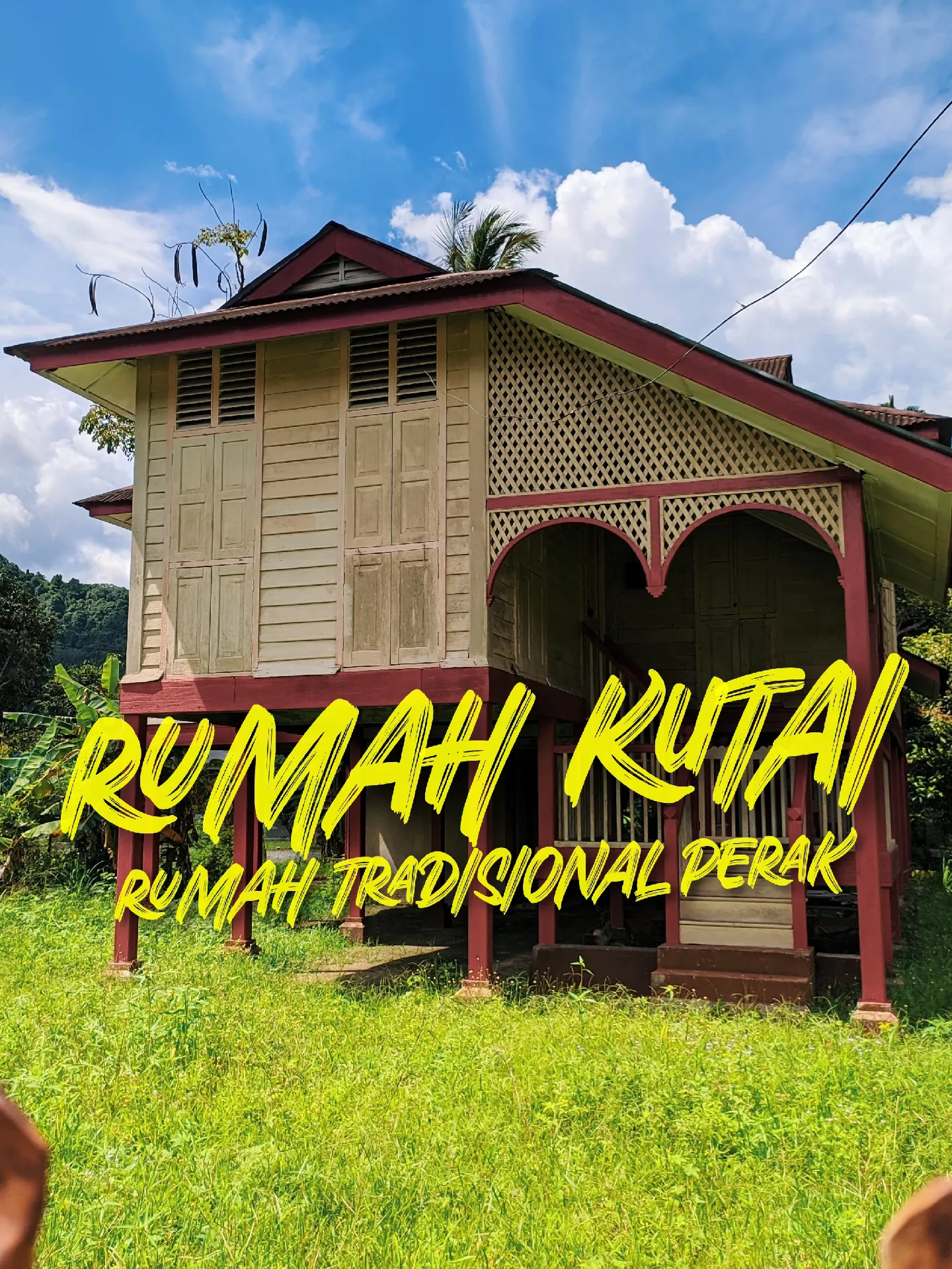 Rumah Kampung Melayu Perak di Jalan Bota-Parit 🇲🇾 | Galeri disiarkan ...