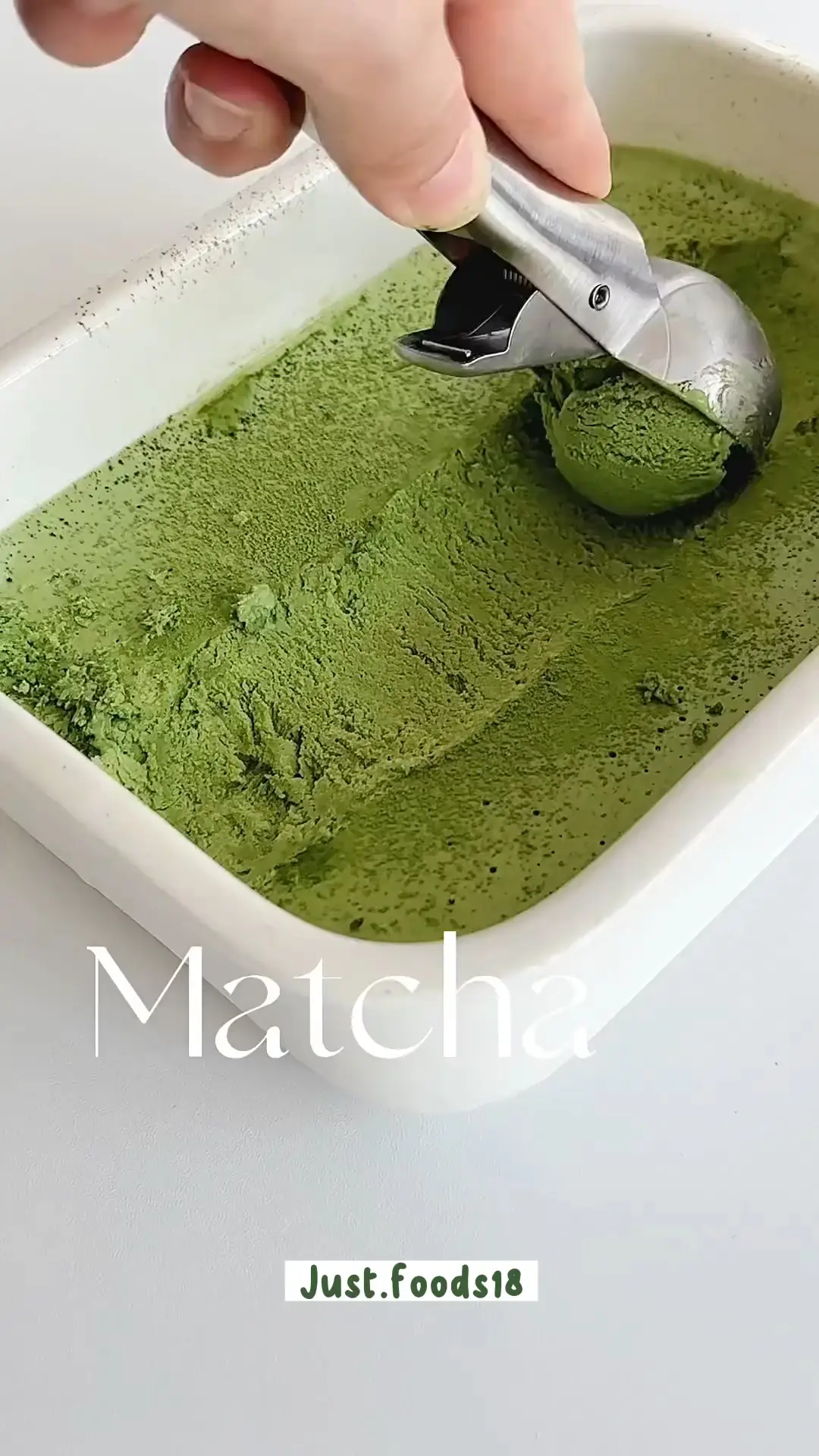 🍵 MATCHA ICE CREAM cuman 5 bahan🍨🍧🍦 | Video dipublikasikan oleh Just.foods18 | Lemon8