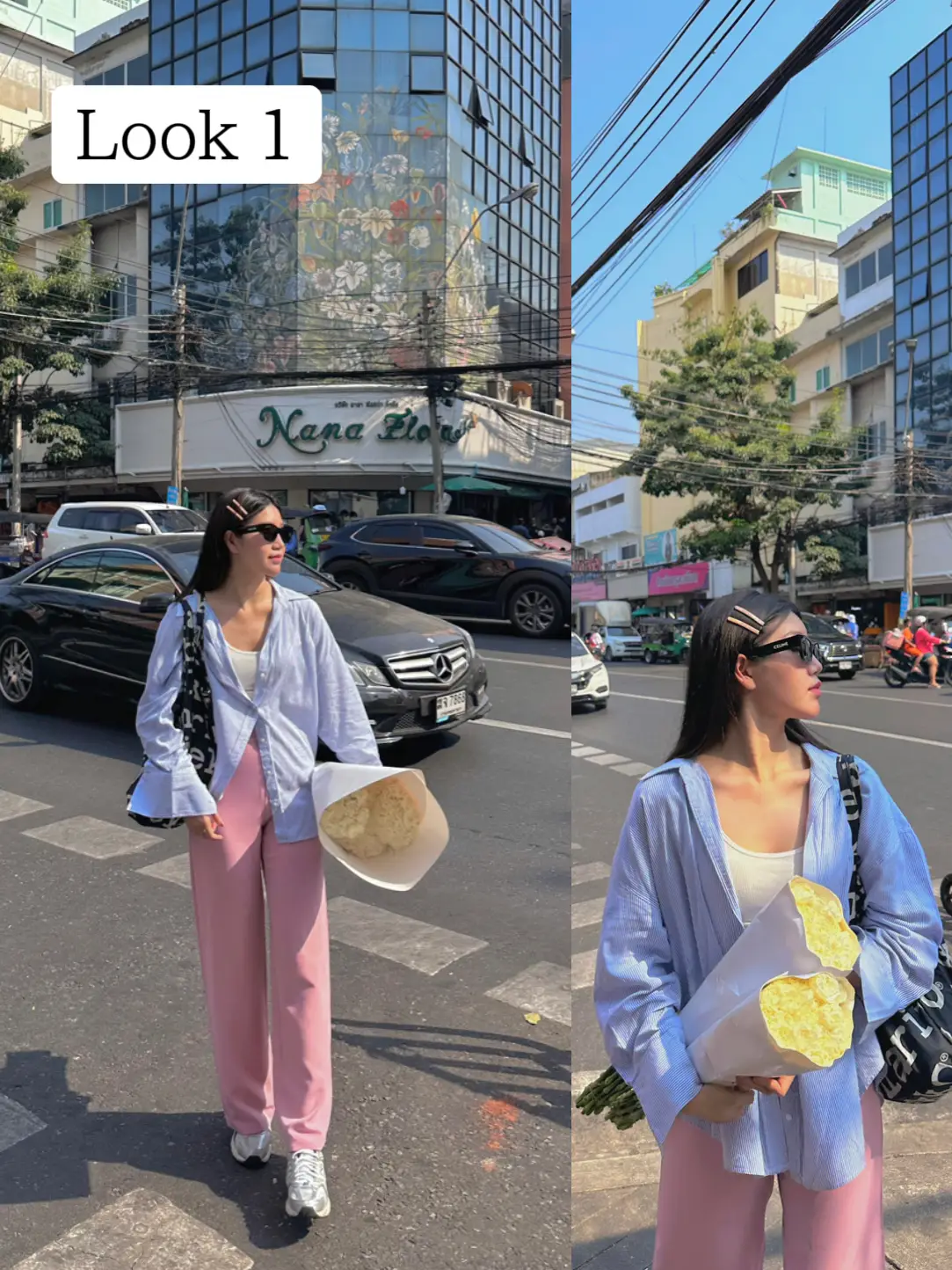 💡 OOTD〰️Mix & Match เสื้อเชิ้ตง่ายๆแต่ใส่ออกมาให้ดูชิคๆ | แกลเลอรีที่ ...