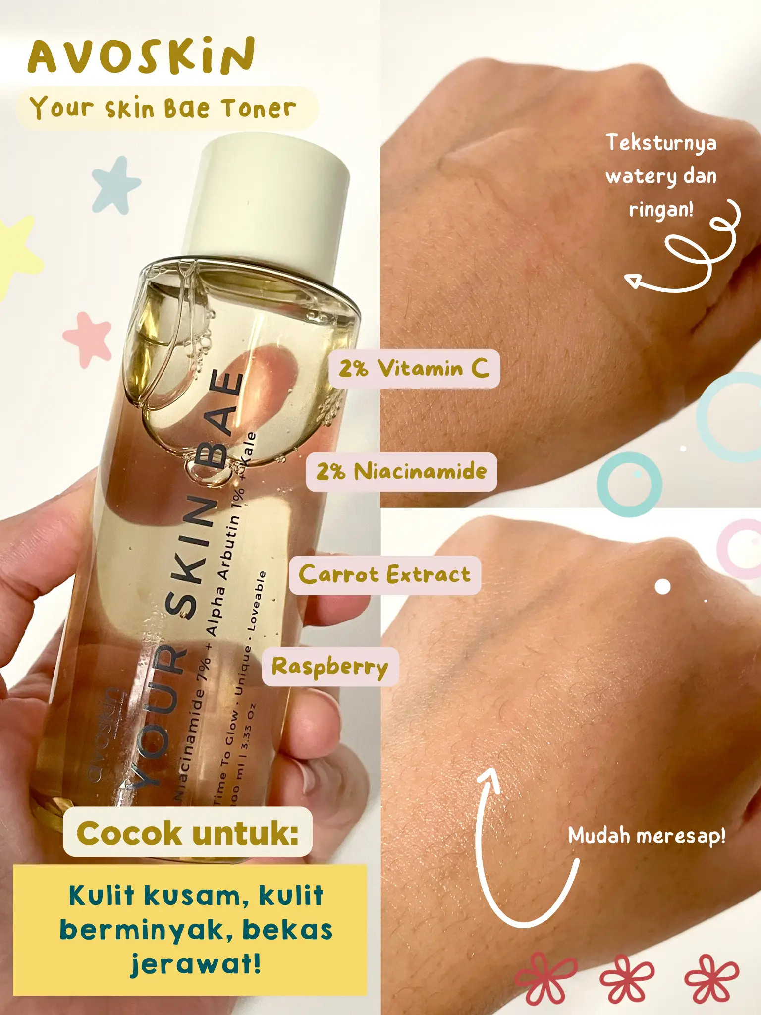 REKOMENDASI HYDRATING TONER! For all skin concern🥺 | แกลเลอรีที่โพสต์ ...