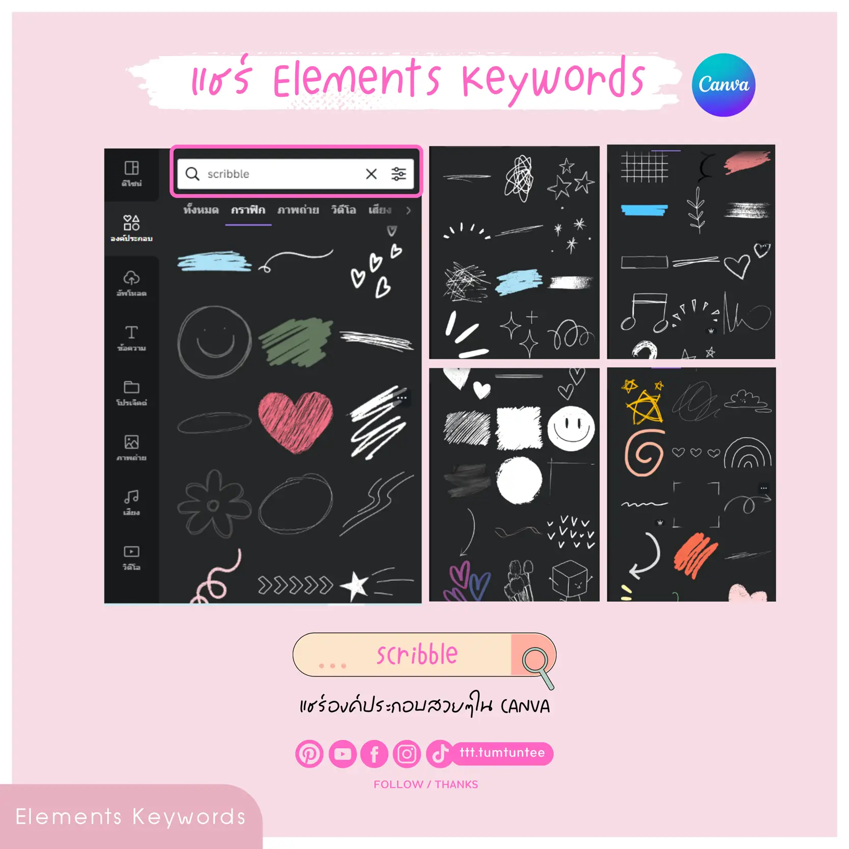 📝 elements คือน่ารักมากกก ตกแต่งภาพเพลินไปเลยจ้า 😘 | แกลเลอรีที่โพสต์ ...