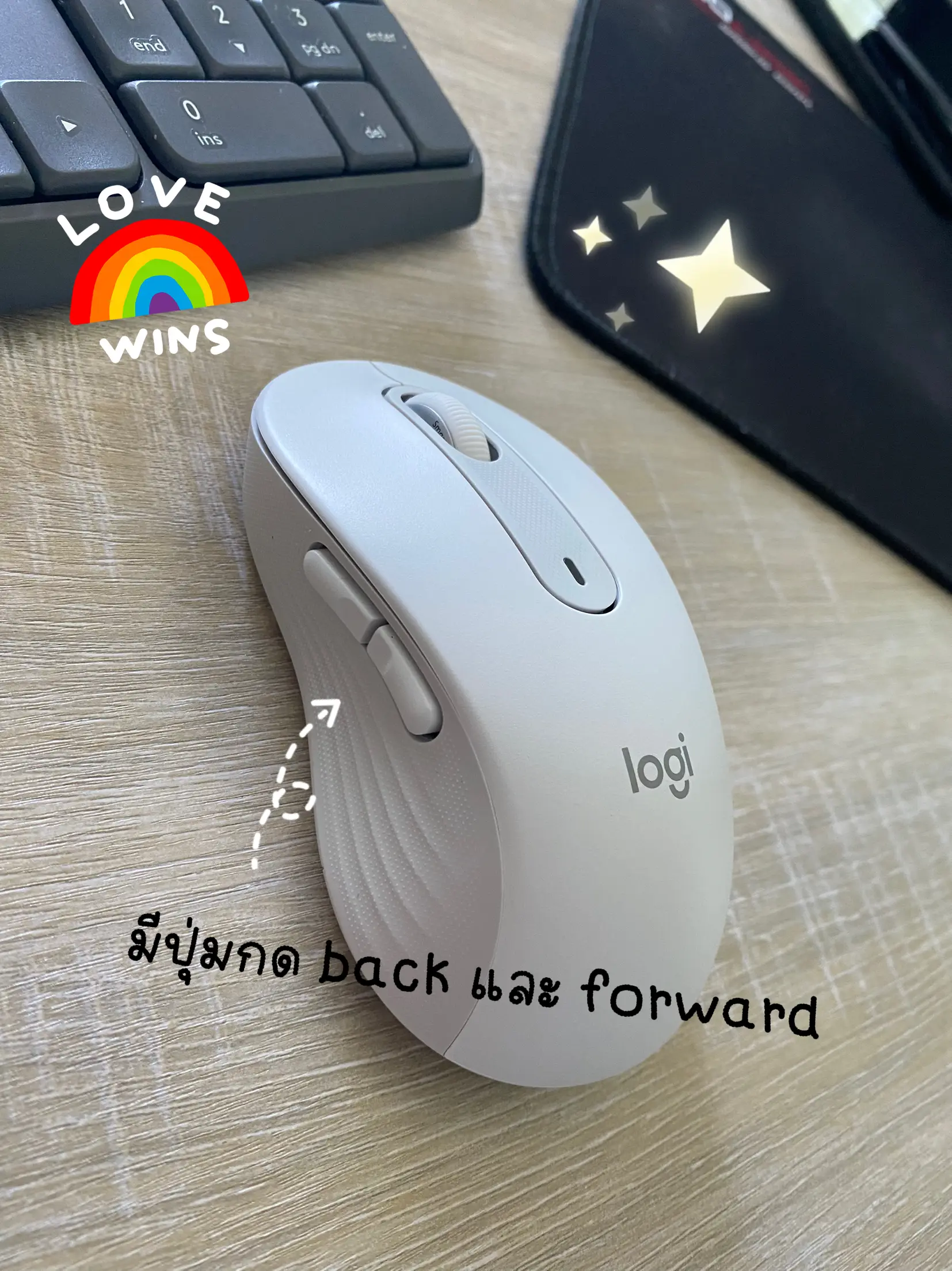 Logitec M650 เม้าส์ไร้สายเสียงเงียบ สำหรับคนมือเล็ก-มือใหญ่ | แกลเลอรีที่โพสต์โดย 𝑎𝑢𝑛𝑐ℎ𝑦𝑚𝑒𝑚𝑒 🌩 ...