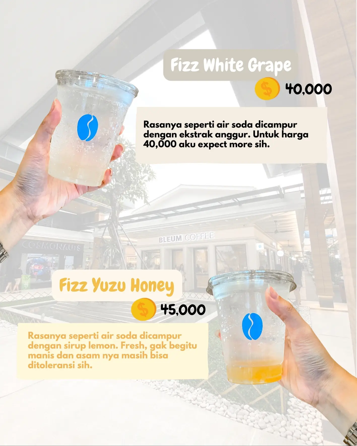 Battle Menu Bleum Coffee, By The Sea 🍻 | Galeri diposting oleh Yohana ...