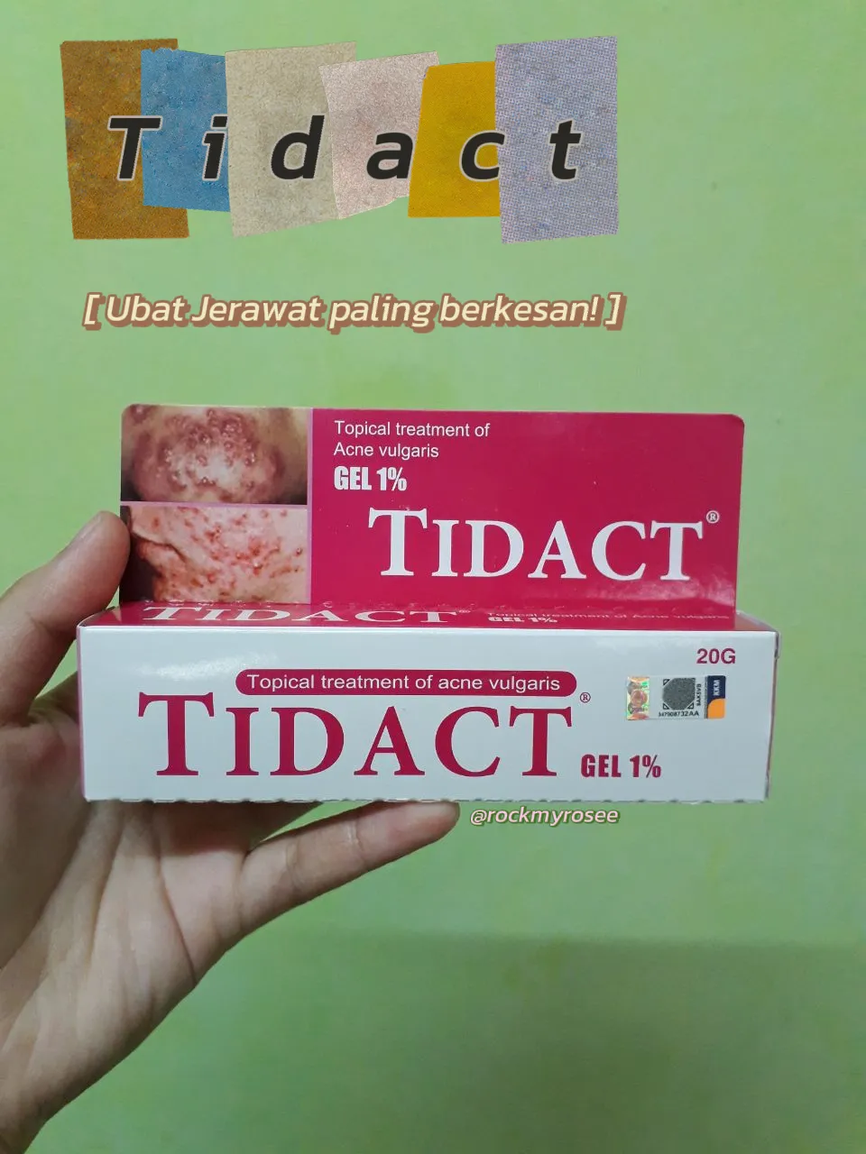 Tidact : Ubat Jerawat Paling Berkesan ! | Galeri disiarkan oleh Rose ...