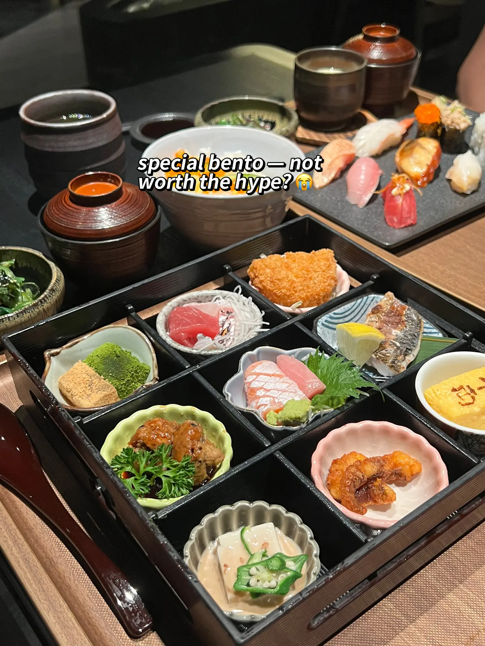 honest review on senryo set lunch 🙊🍣 | แกลเลอรีที่โพสต์โดย nat | Lemon8