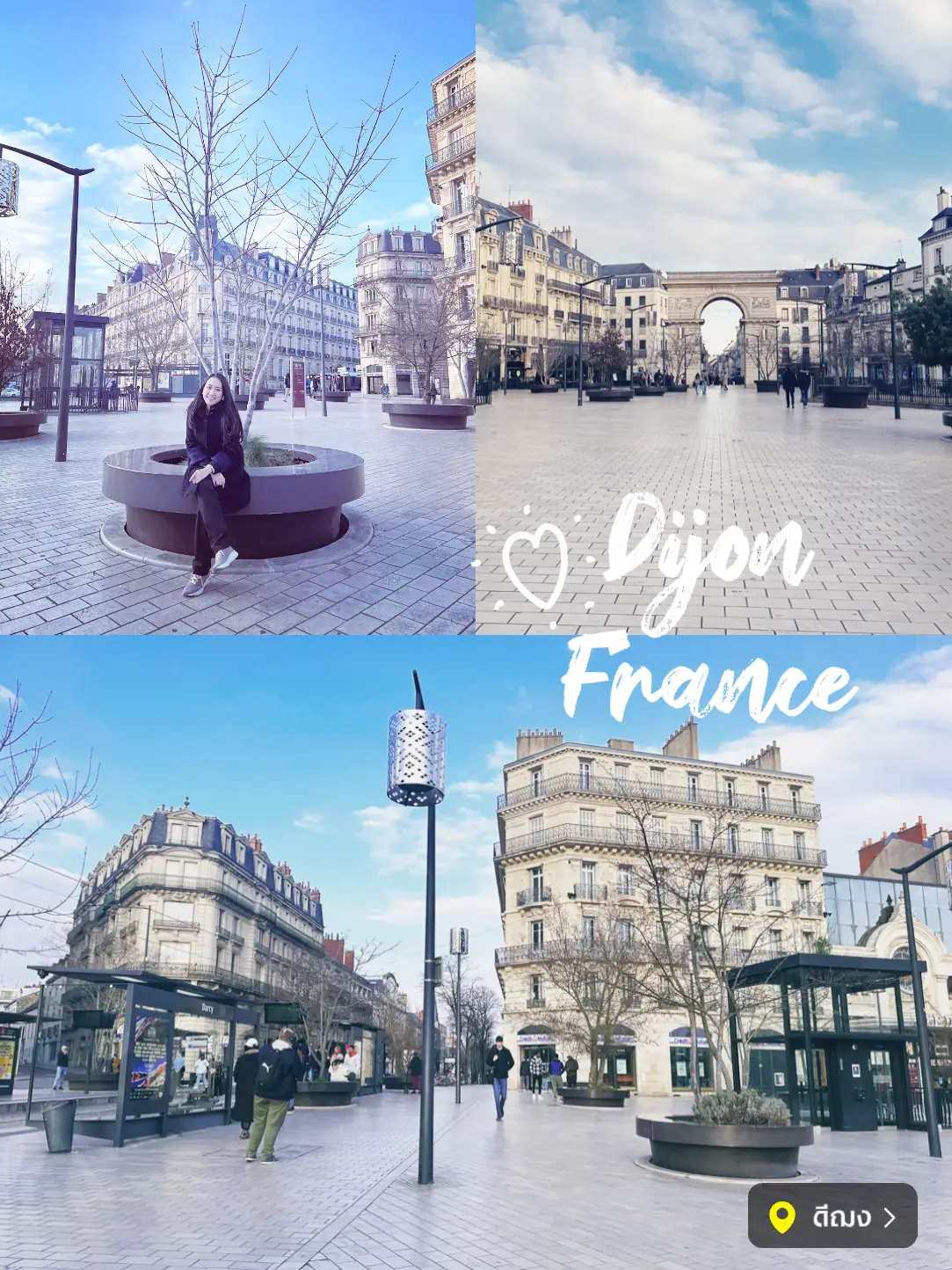 📸พาเที่ยวเมืองดีฌง (Dijon) เมืองติดชายแดนฝรั่งเศสกับสวิส 🌷 | แกลเลอรี ...