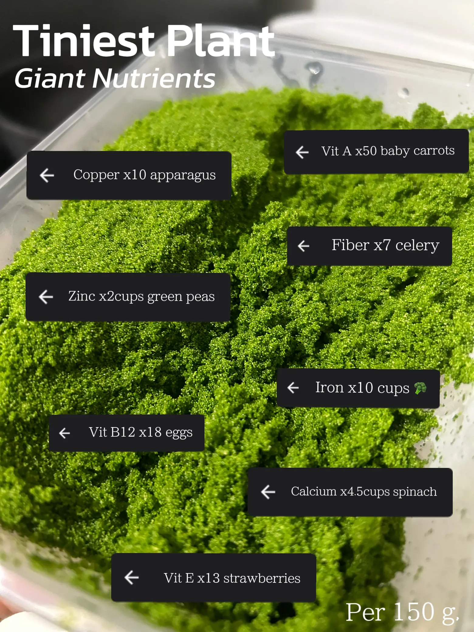 รีวิว Wolffia : superfood น้องใหม่ที่ประโยชน์จัดเต็ม | แกลเลอรีที่โพสต์โดย DaHealthyPage | Lemon8