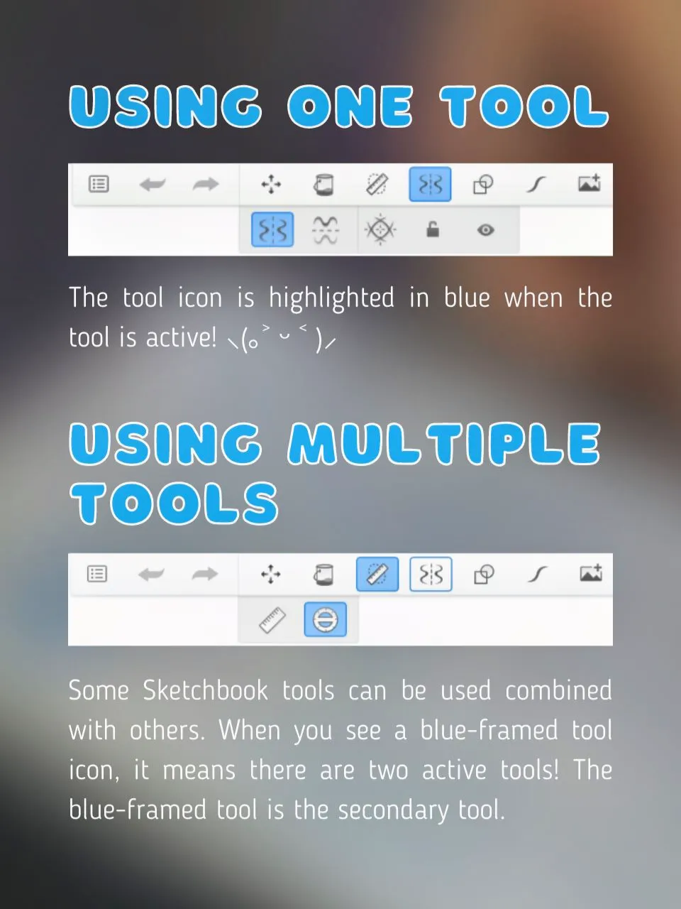 💙Basic Sketchbook Guide: Using Tools💙 | Gallery posted by citra ( •̀ᴗ•́ ...
