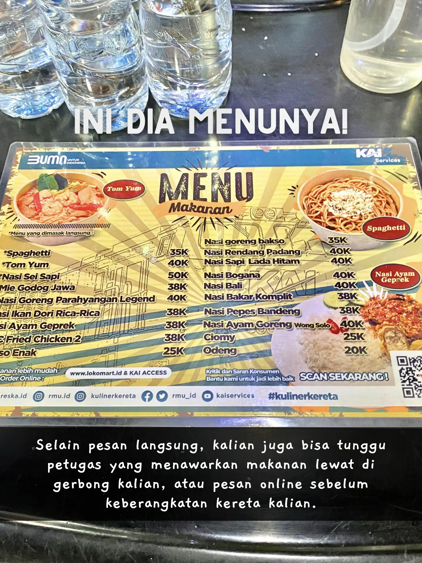 🍴 Gimana Cara Beli Makan di Kereta Api 🚂 | Galeri diposting oleh ...