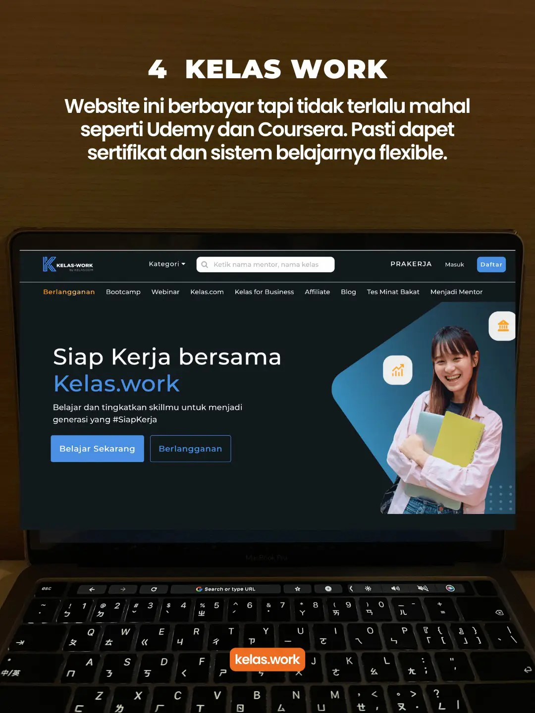 5 Website Pelatihan Bersertifikat | Galeri diposting oleh monaliiiisa | Lemon8