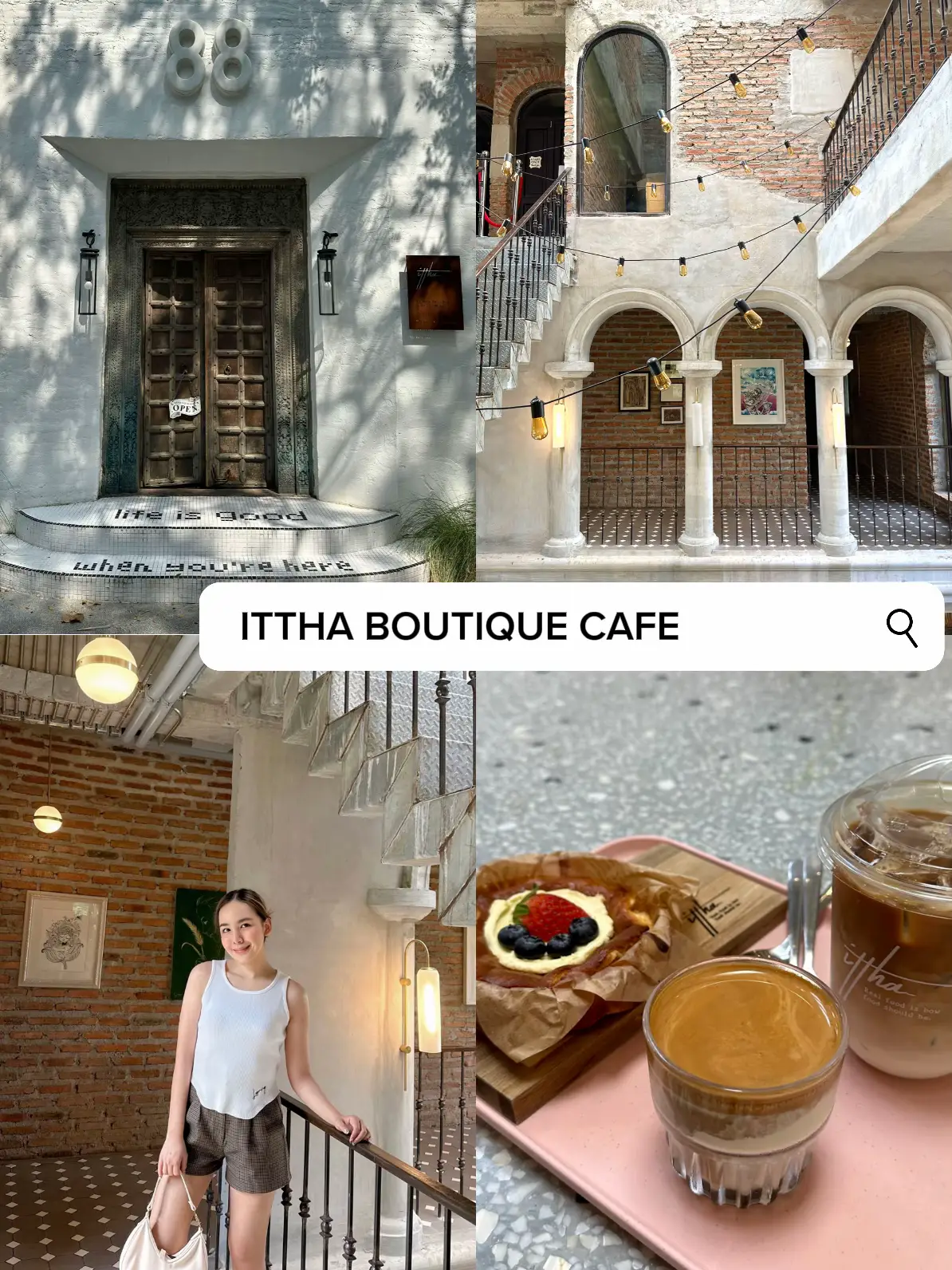 ITTHA BOUTIQUE CAFE คาเฟ่(ไม่)ลับ ย่านปุณณวิถี🍰 | แกลเลอรีที่โพสต์โดย hello world | Lemon8