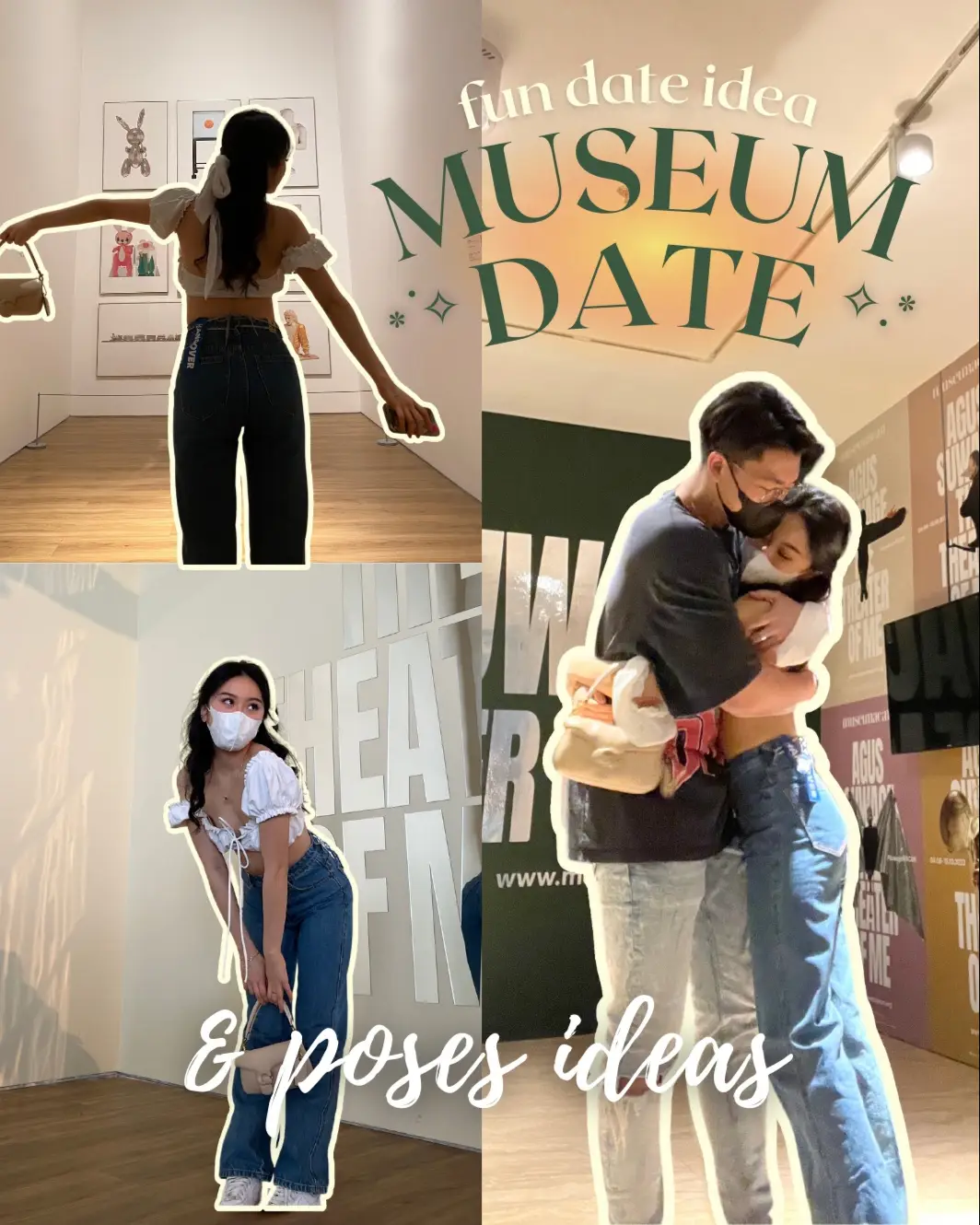MUSEUM DATE IDEA: OUTFIT + POSES IDEAS 🖼 | Galeri diposting oleh Angel ...