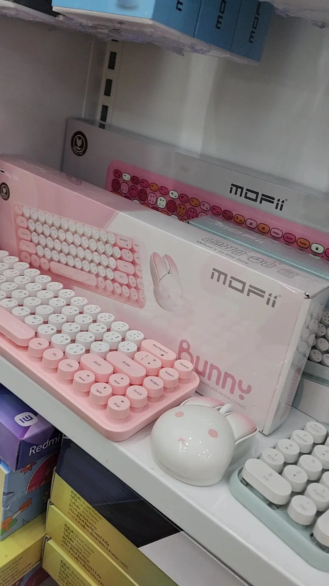 คีบอร์ด mofii Bunny | วิดีโอที่เผยแพร่โดย hizo.nk | Lemon8