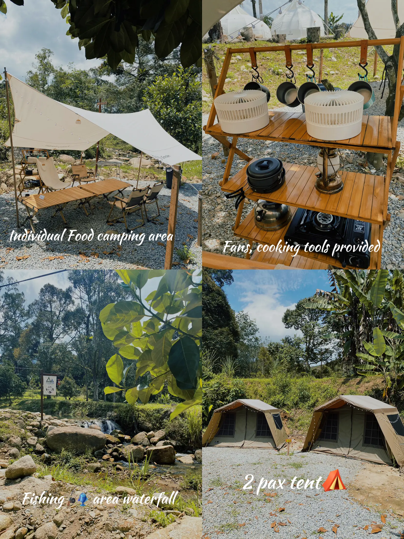 Let’s Glamping together⛺️ 《Go Glamping @ Raub 》 | Galeri disiarkan oleh Pei Huan | Lemon8
