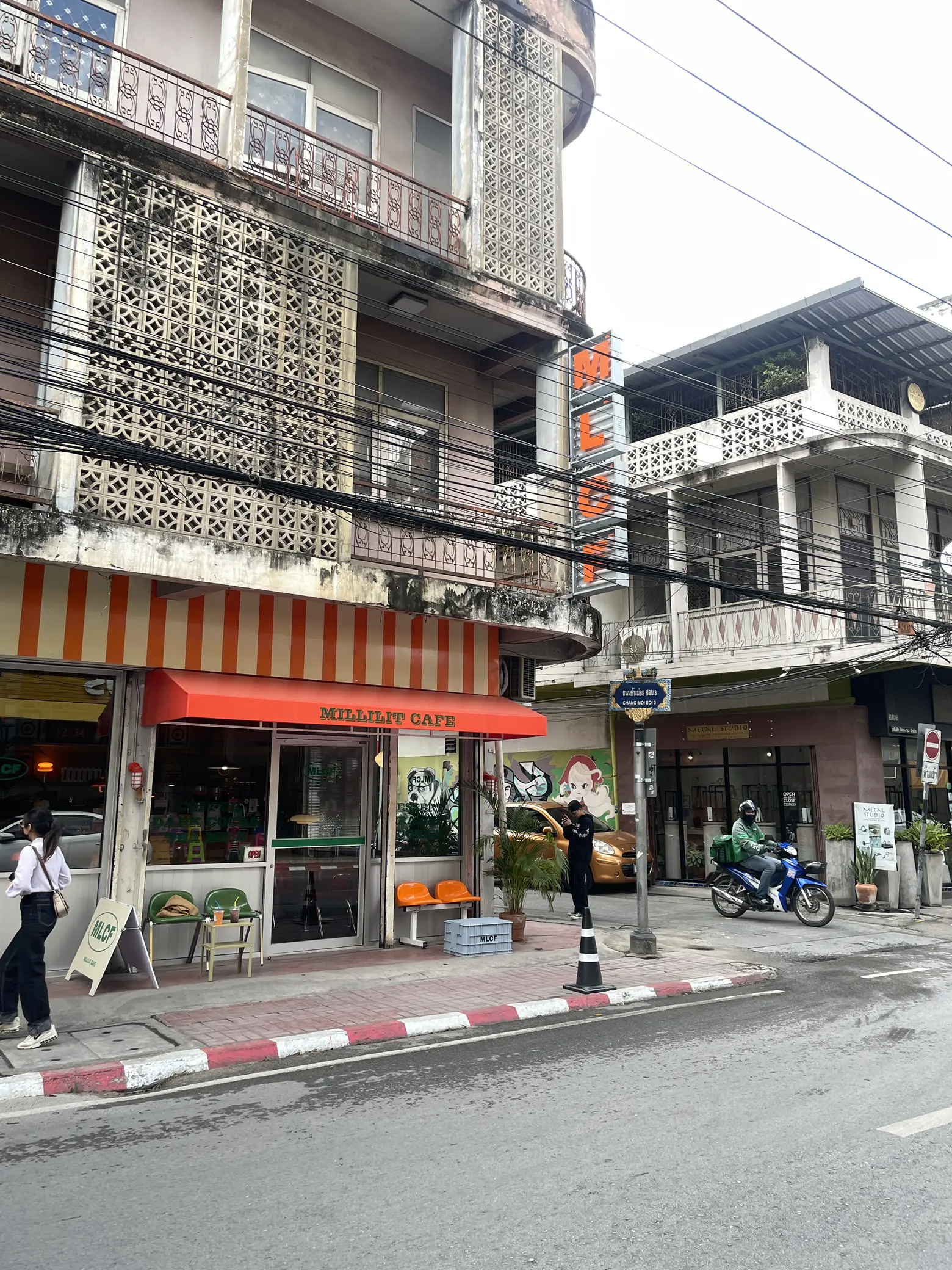 Millilit cafe คาเฟ่ชิคๆเปิดใหม่ย่านช้างม่อย🦊 | แกลเลอรีที่โพสต์โดย Poppupee | Lemon8