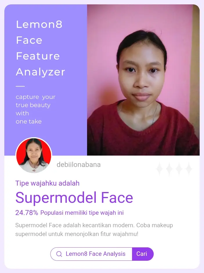 Laporan Analisis Wajahku | Galeri diposting oleh Ilona | Lemon8